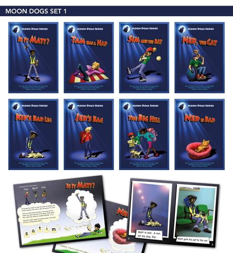 Phonic Books Moon Dogs Set 1: Decodable Books for Older Readers ...