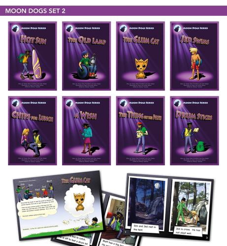 Phonic Books Moon Dogs Set 2: Decodable Books for Older Readers (CVC ...