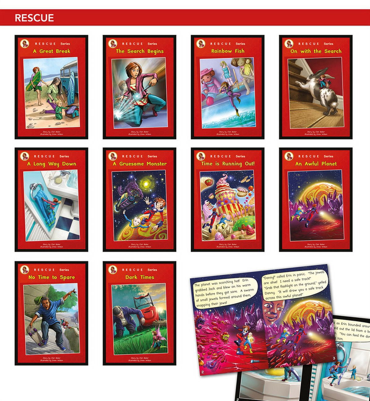Phonic Books Catch-Up Decodable Readers: Phonic Books Rescue ...