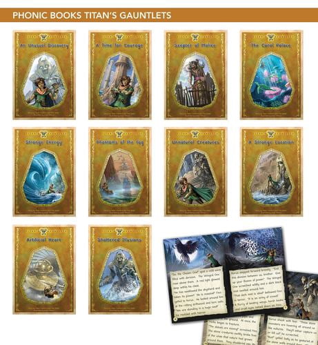 Phonic Books Titan's Gauntlets: Decodable Books for Older Readers ...