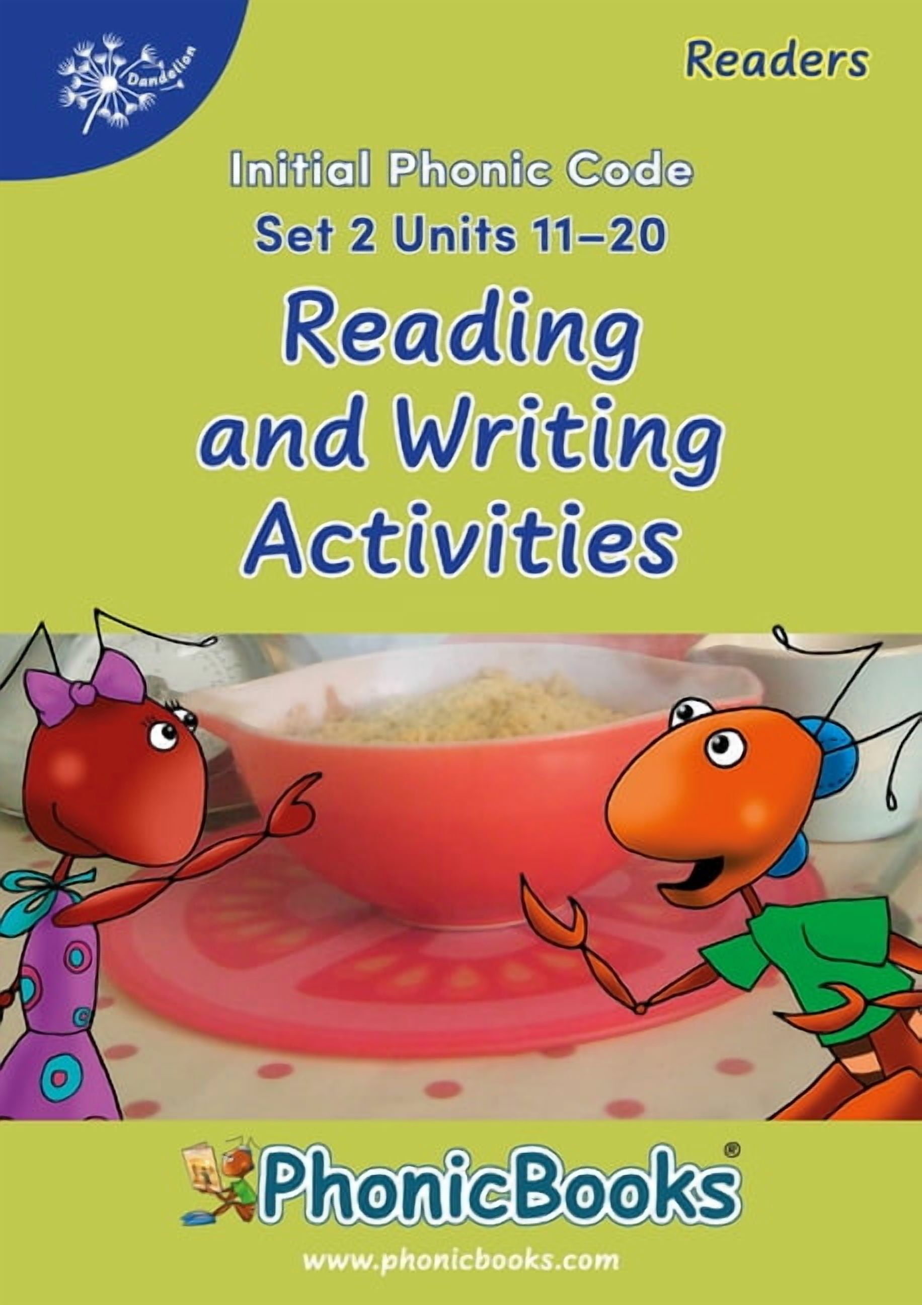 Phonic Books Dandelion Readers Reading and Writing Activities Set 2 ...
