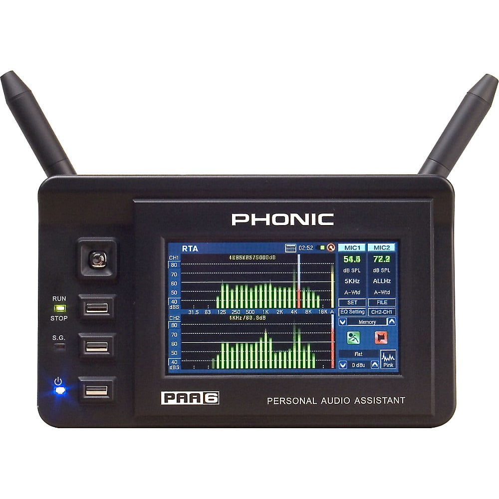 Phonic PAA6 Handheld Audio Analyzer - Walmart.com