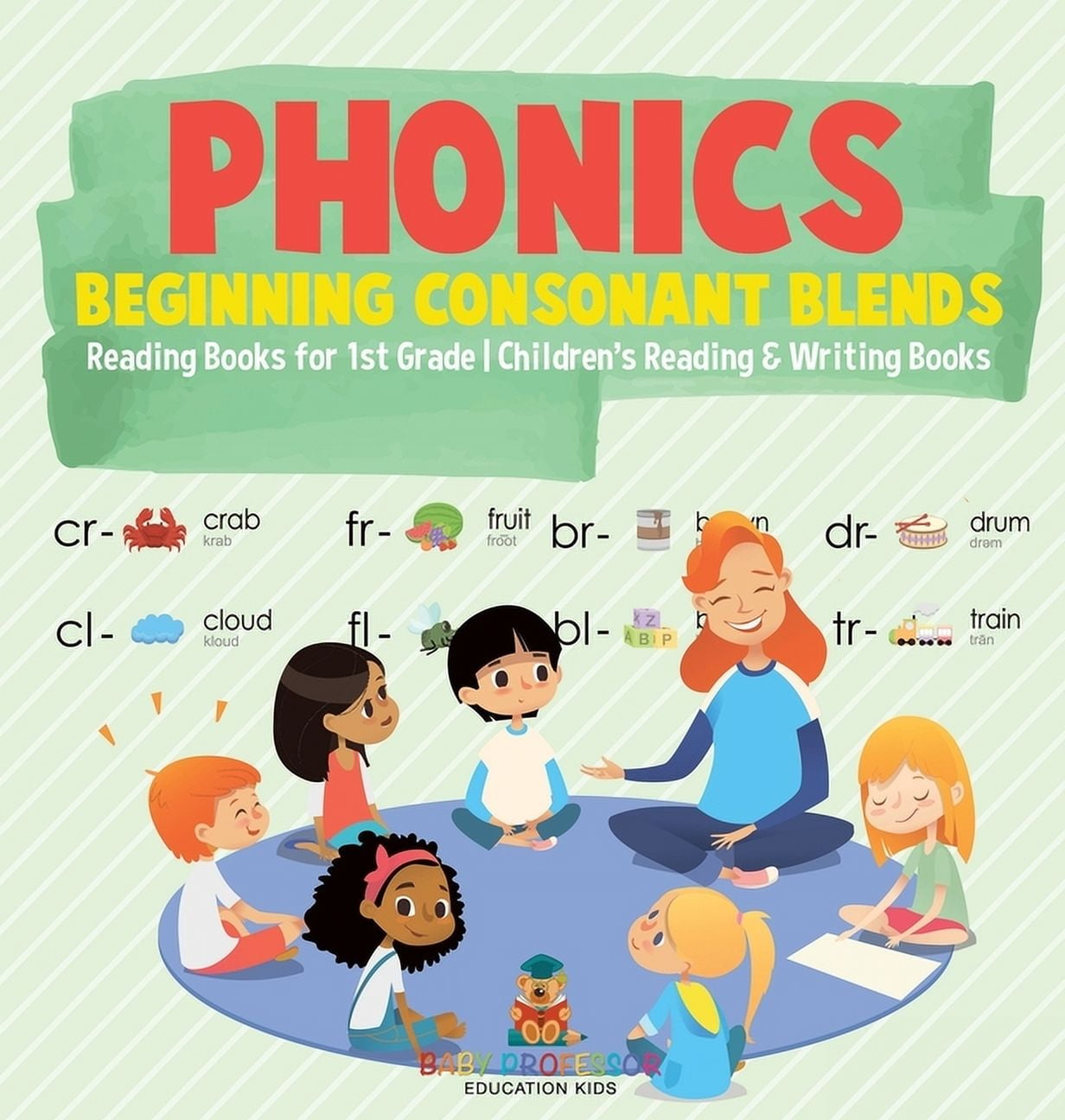 Phonics Beginning Consonant Blends: Reading Books for 1st Grade ...