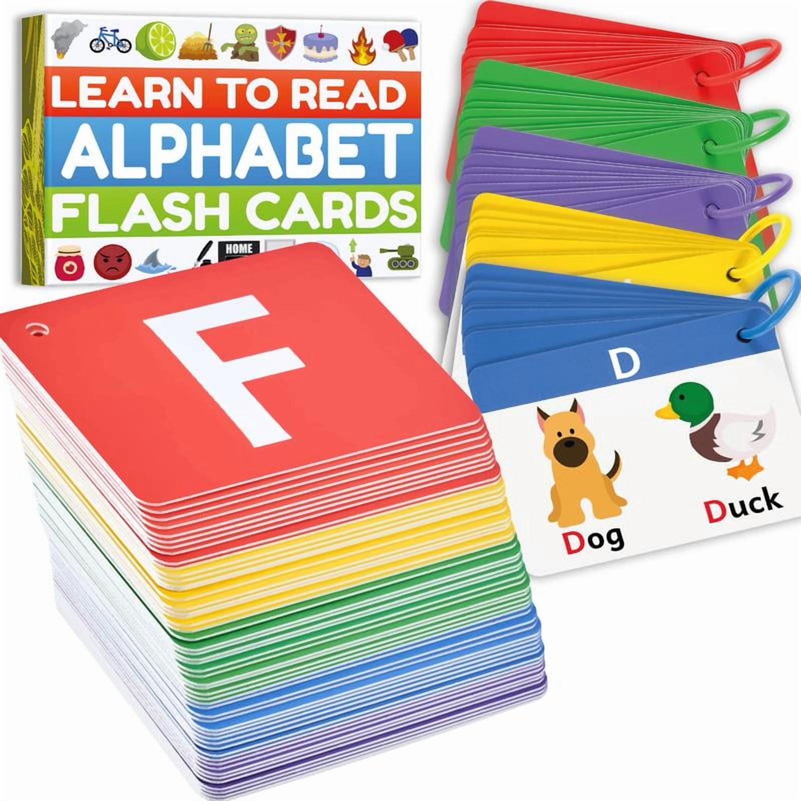 Phonics Flash Cards - Learn to Read Phonics with Color Coded Levels ...