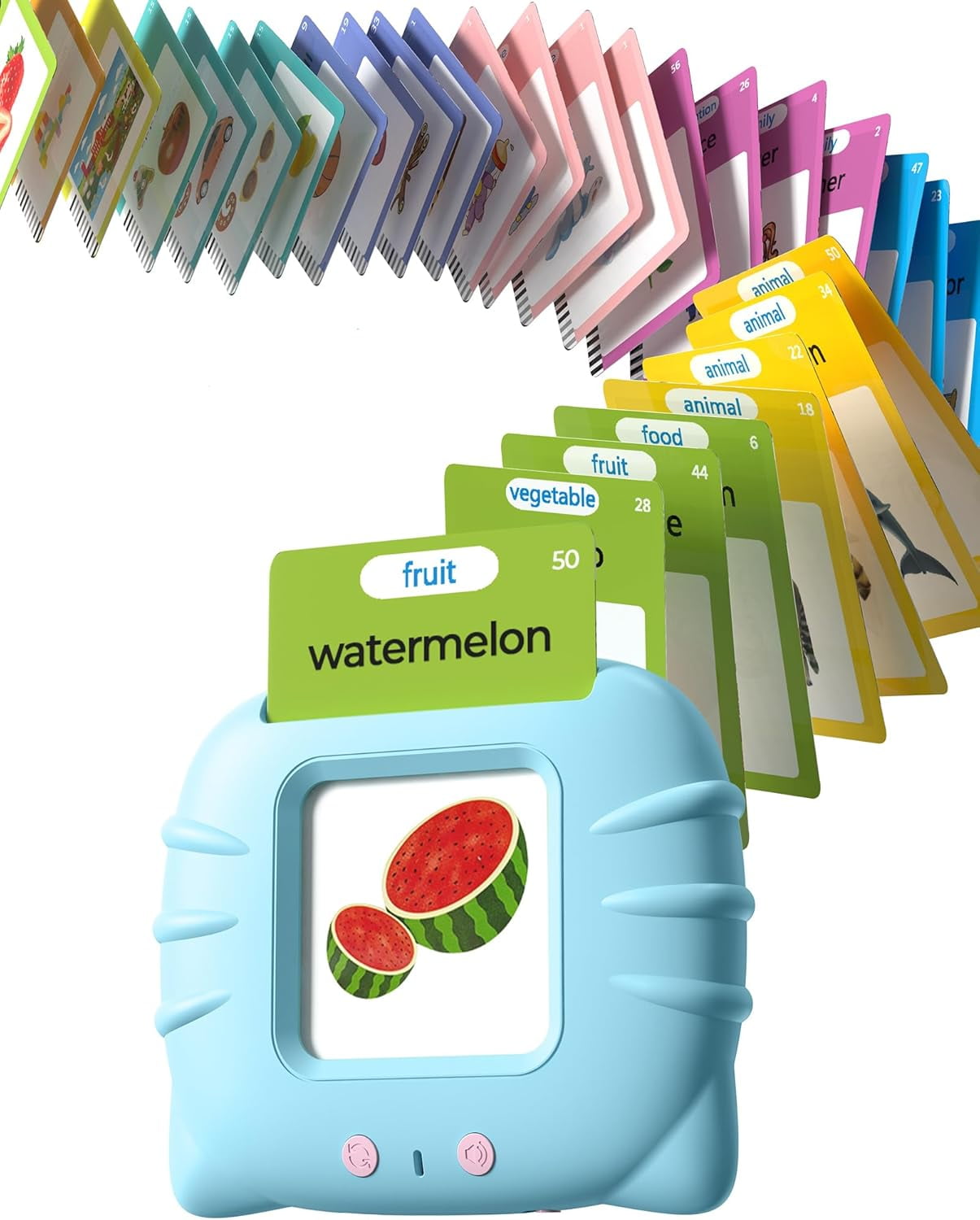 Phonics Talking Flash Cards for Toddlers 2-8, Learn to Read in Stages ...