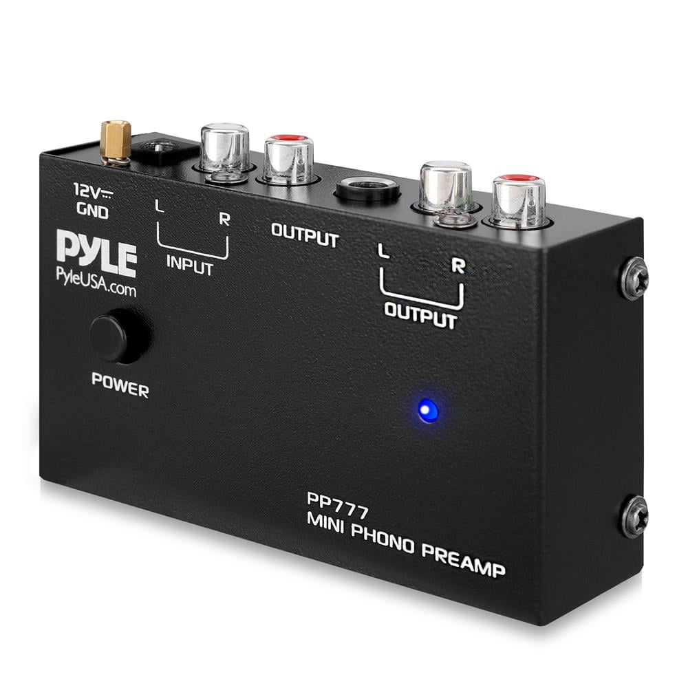 Phono Turntable Preamp, Mini Electronic Audio Stereo Phonograph ...