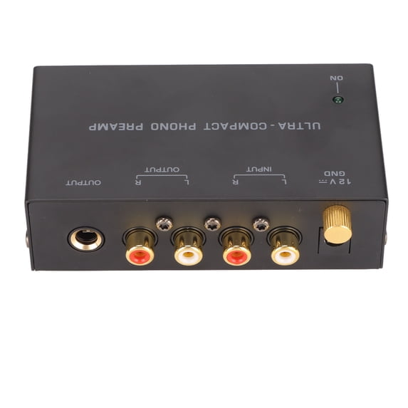 Phono Turntable Preamp - PP400 Compact Stereo Phonograph Amplifier, RCA ...
