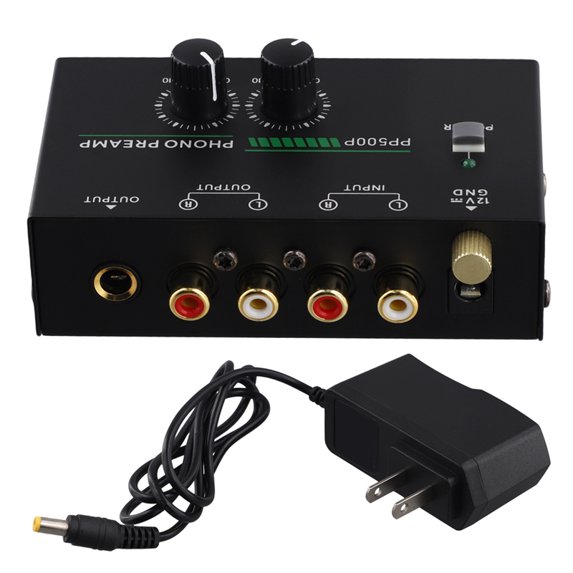 Phono Turntable Preamp, Phonograph Preamplifier with R C A Input, /TRS ...