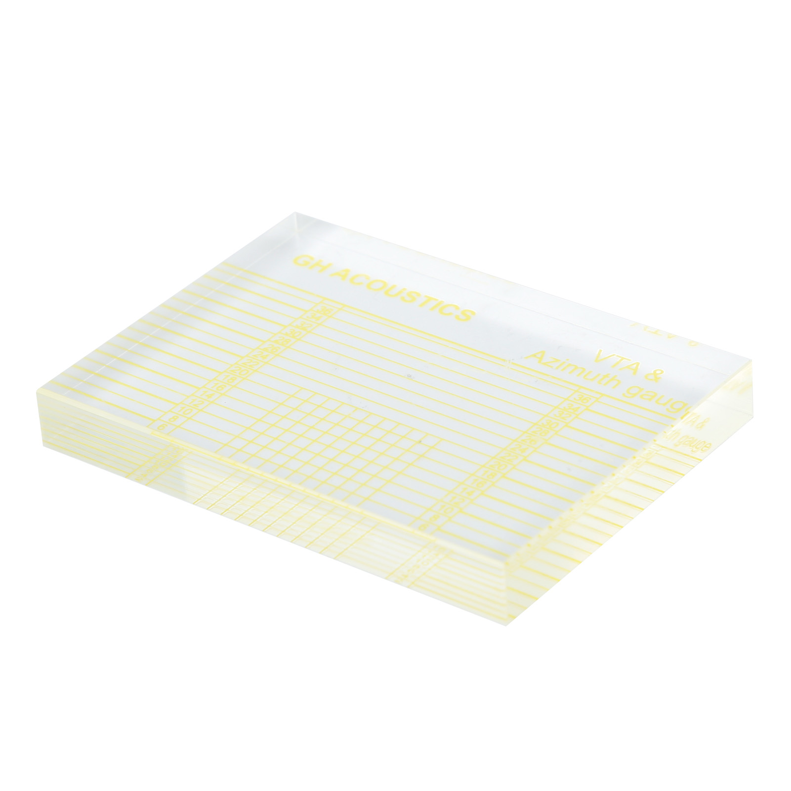 Phonograph Tonearms VTA Azimuth Gauge Alignment Block Ruler Headshell ...