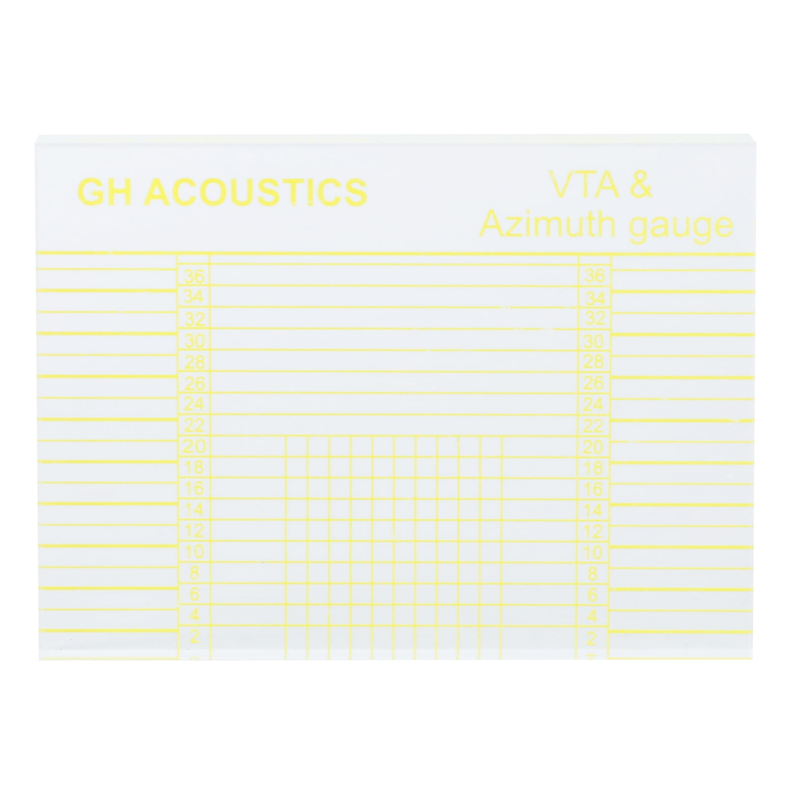 Phonograph Tonearms VTA Azimuth Gauge Alignment Block Ruler Headshell ...