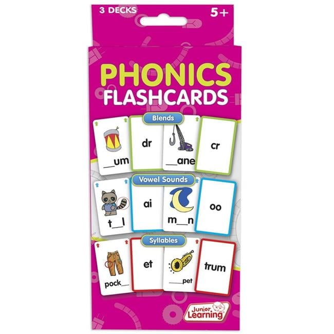 Phonological Awareness Flash Cards - Pack of 3 - Walmart.com