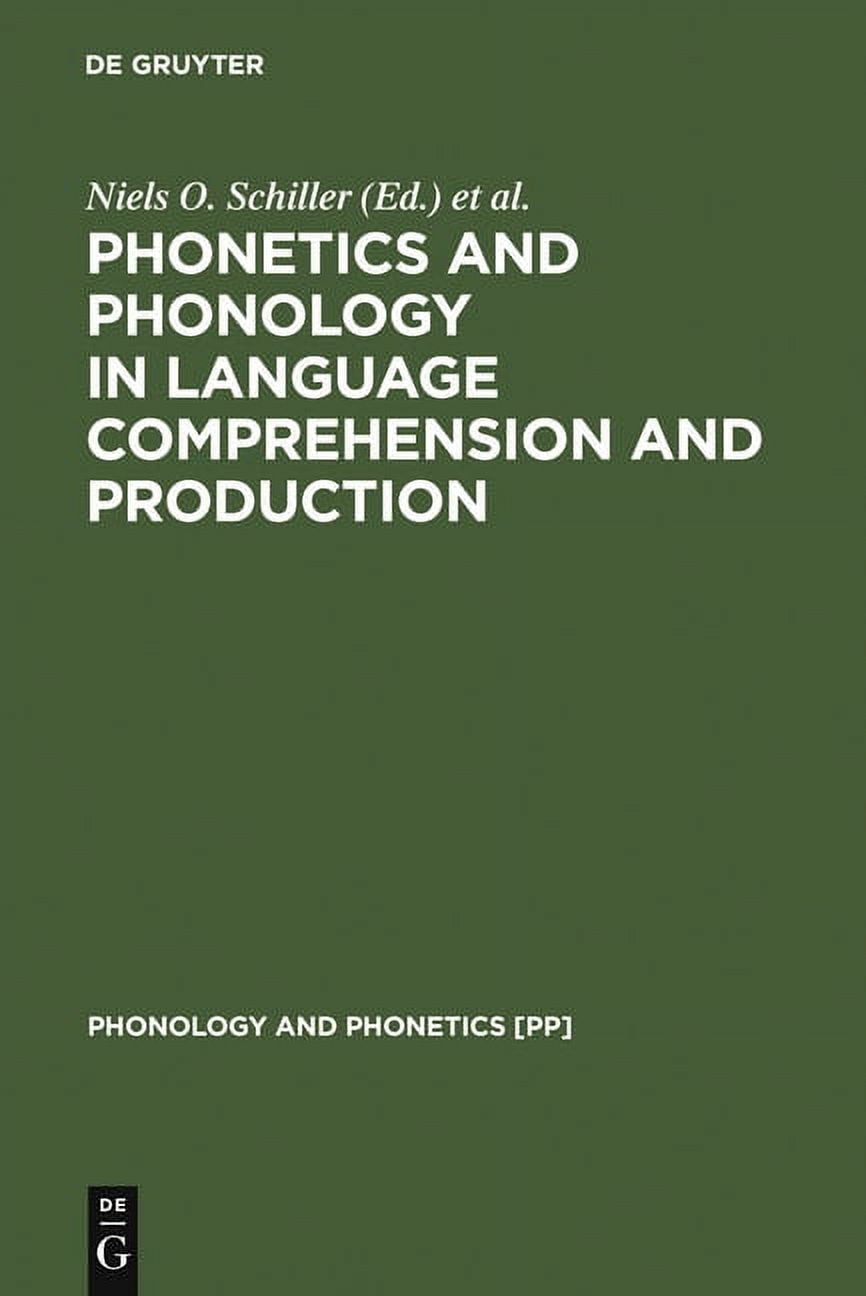 Phonology and Phonetics [Pp] Phonetics and Phonology in Language ...