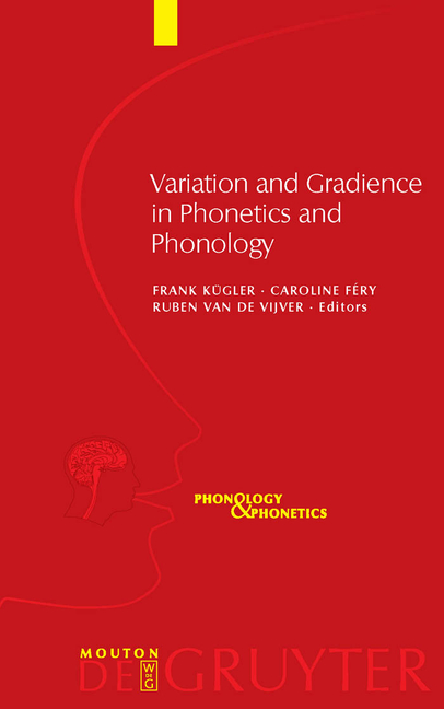 Phonology and Phonetics [Pp] Variation and Gradience in Phonetics and ...