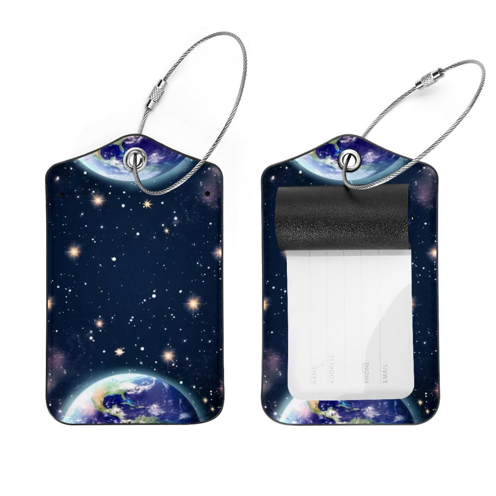 PhooArto 2 PCS Luggage Tag for Suitcase Bag Tags for Backpacks Baggage ...