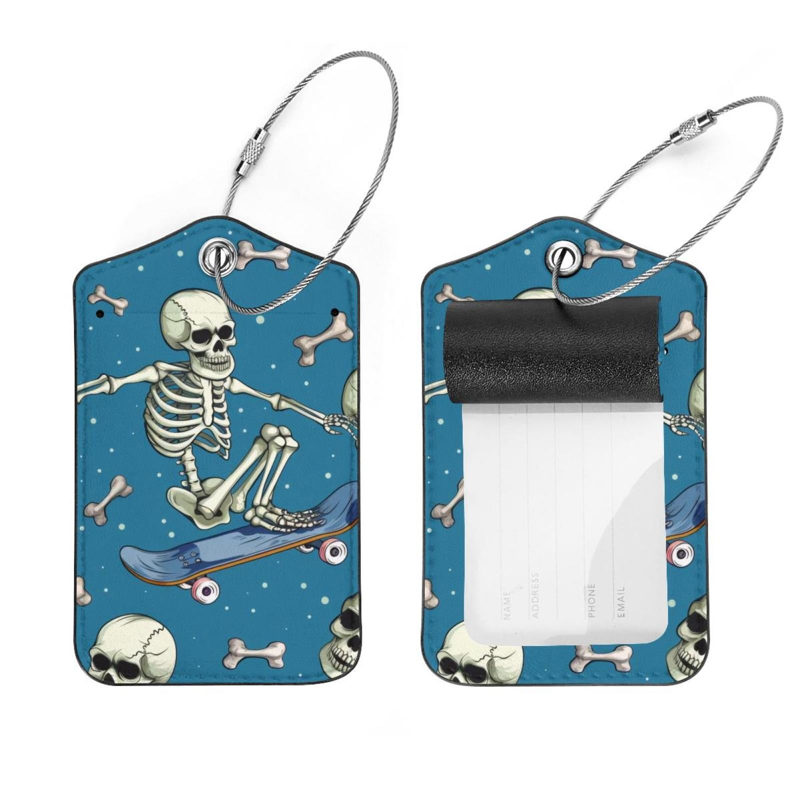 PhooArto 2 PCS Luggage Tag for Suitcase Bag Tags for Backpacks Baggage ...