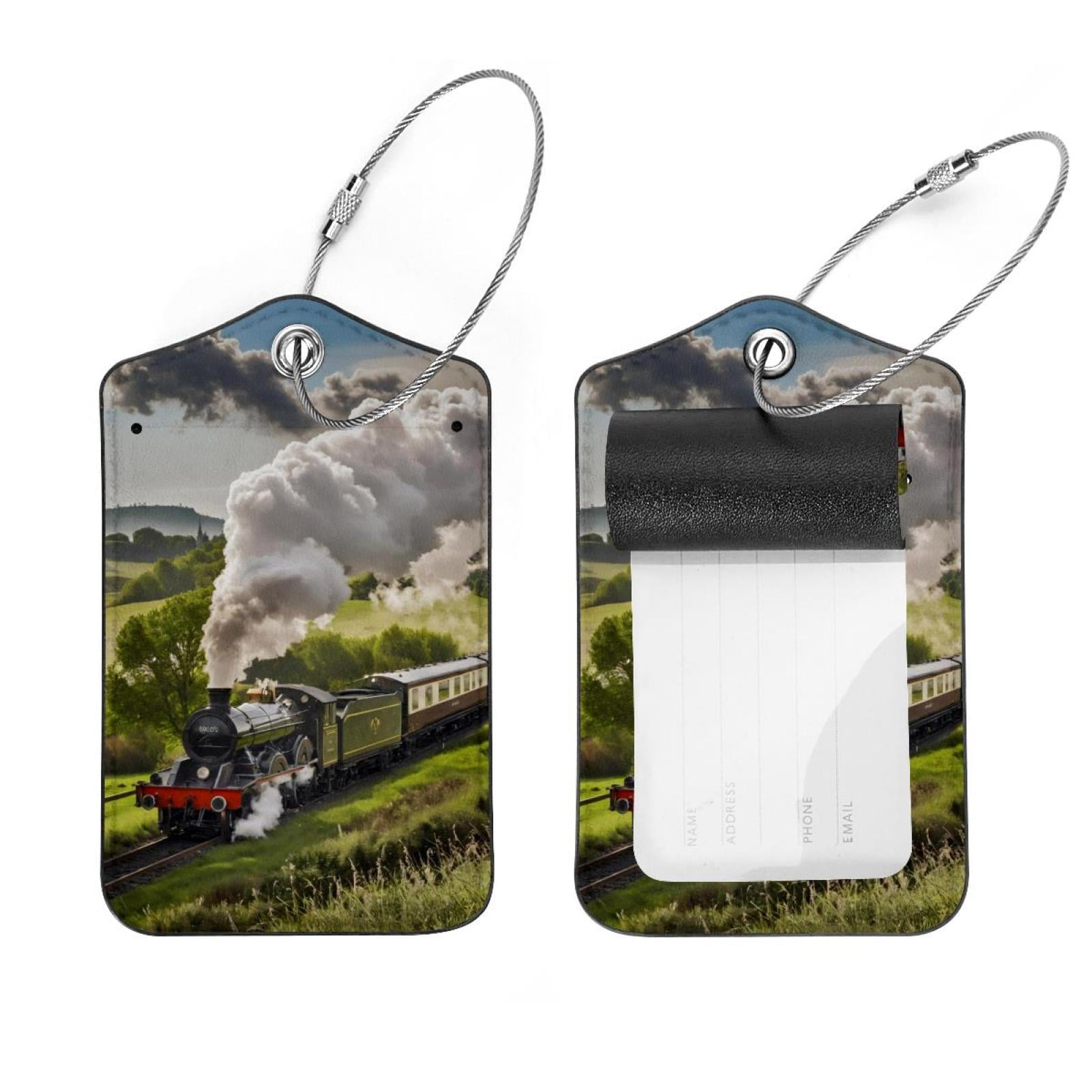 PhooArto 2 PCS Luggage Tag for Suitcase Bag Tags for Backpacks Baggage ...