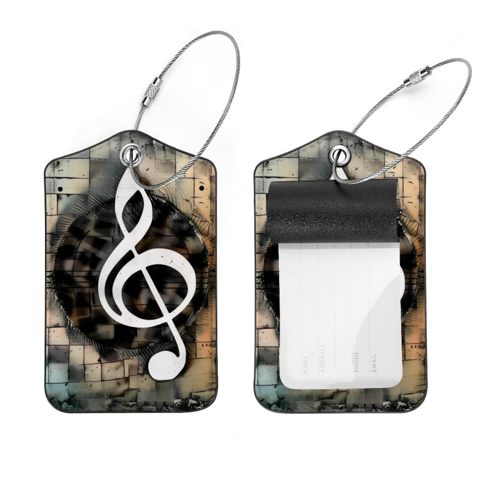 PhooArto 2 PCS Luggage Tag for Suitcase Bag Tags for Backpacks Baggage ...