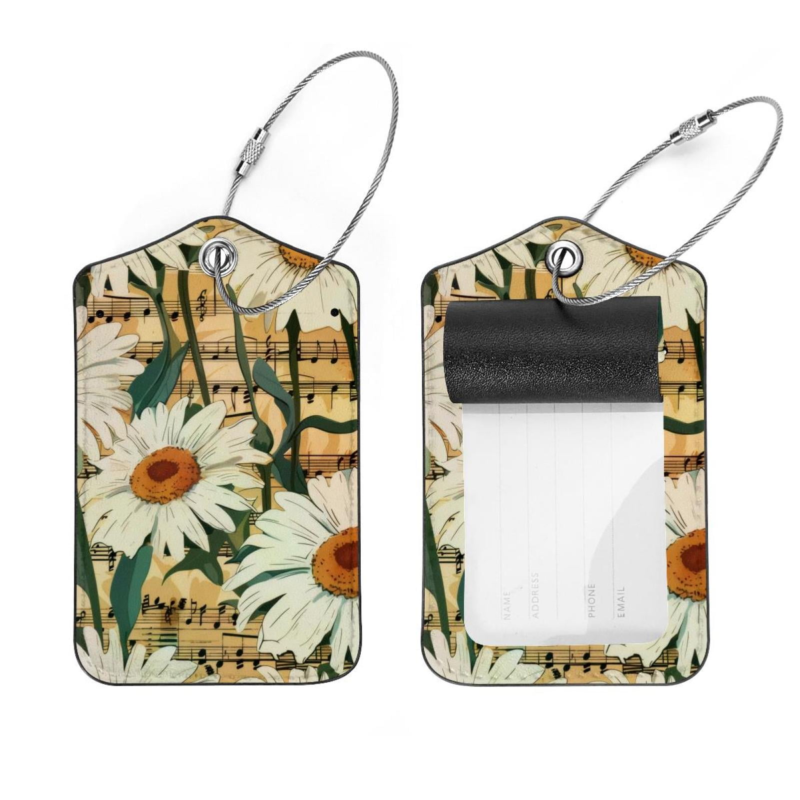 PhooArto 2 PCS Luggage Tag for Suitcase Bag Tags for Backpacks Baggage ...