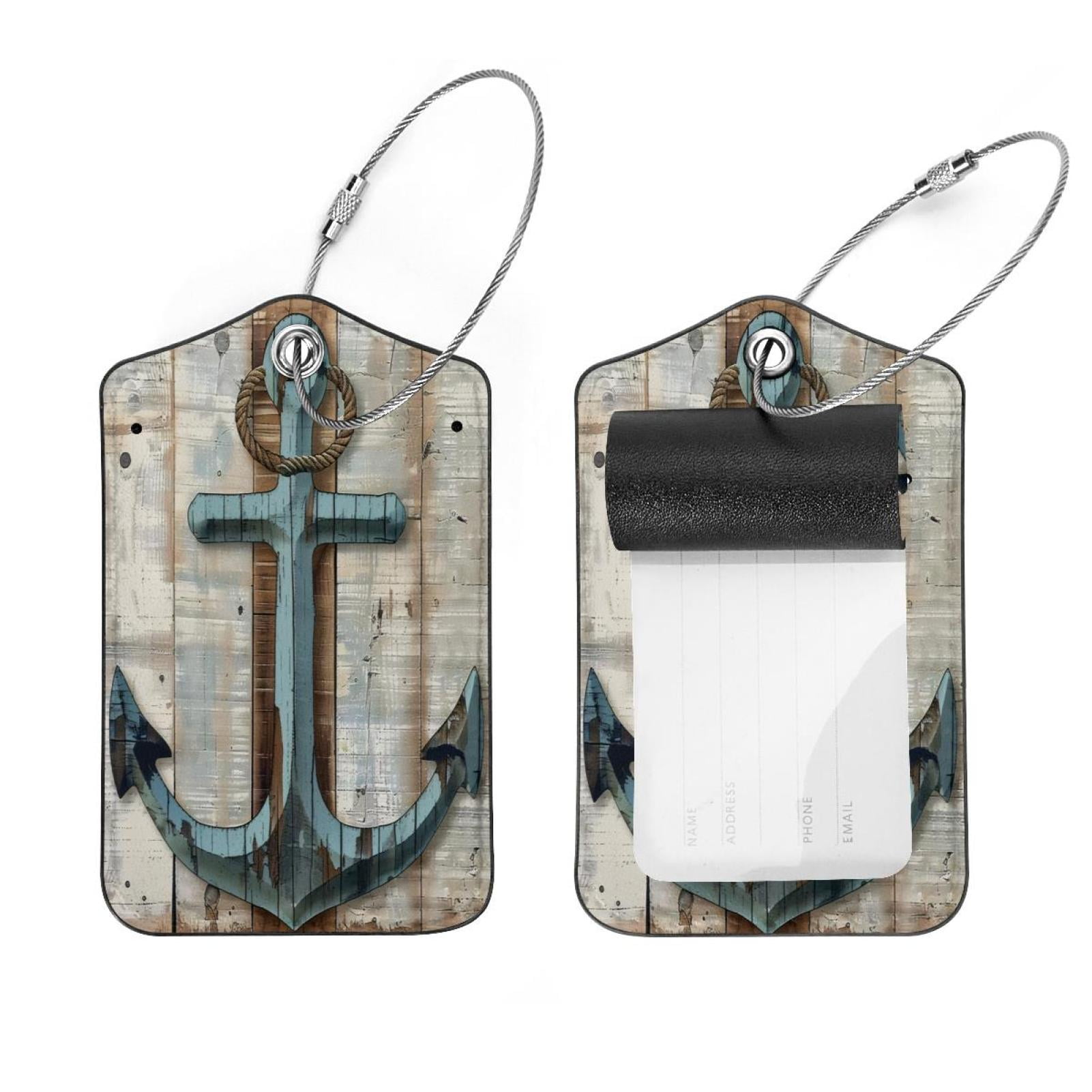 PhooArto 2 PCS Luggage Tag for Suitcase Bag Tags for Backpacks Baggage ...