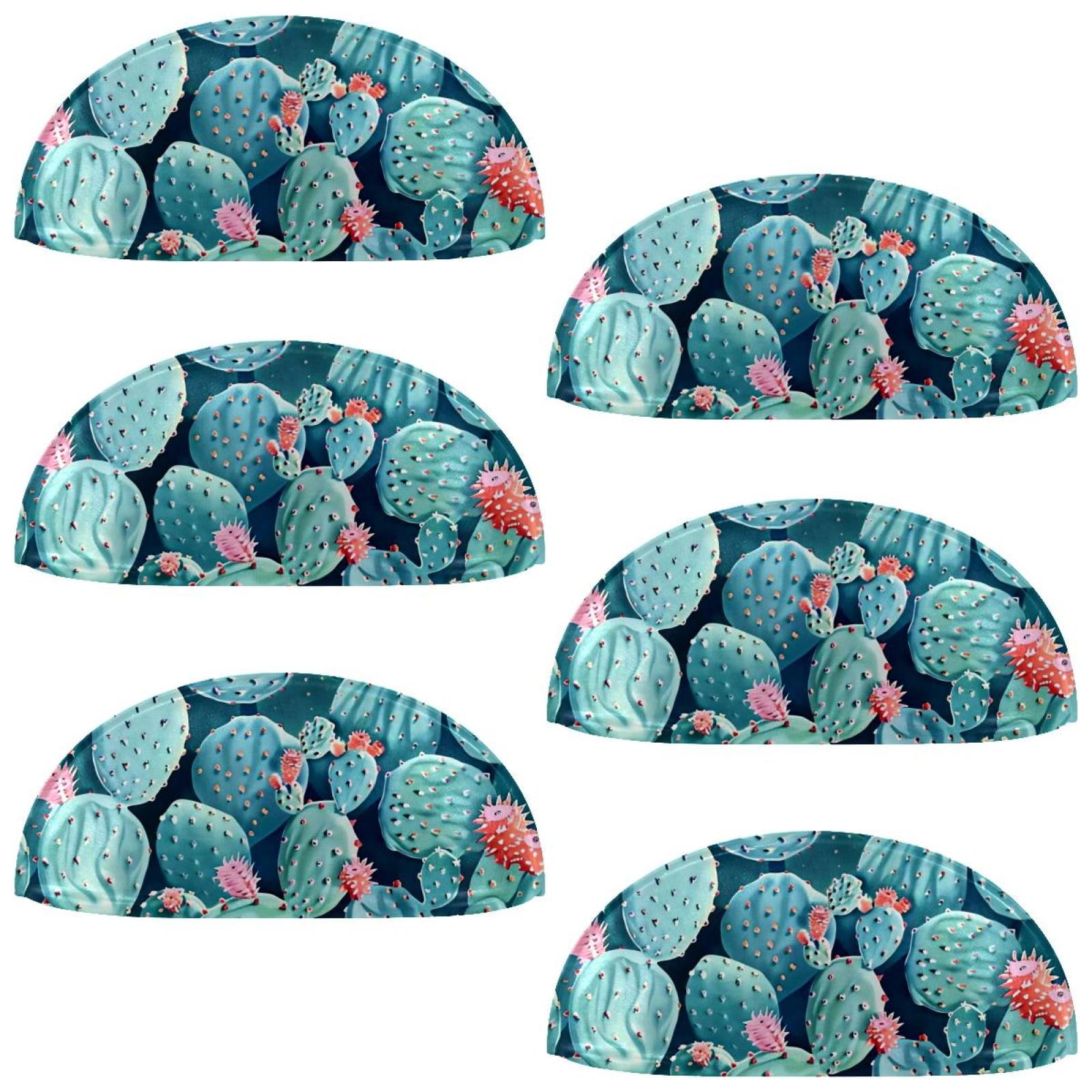 PhooArto 6 Pcs Cup Drawer Pulls, Cactus Plant Pattern Shell Shape ...