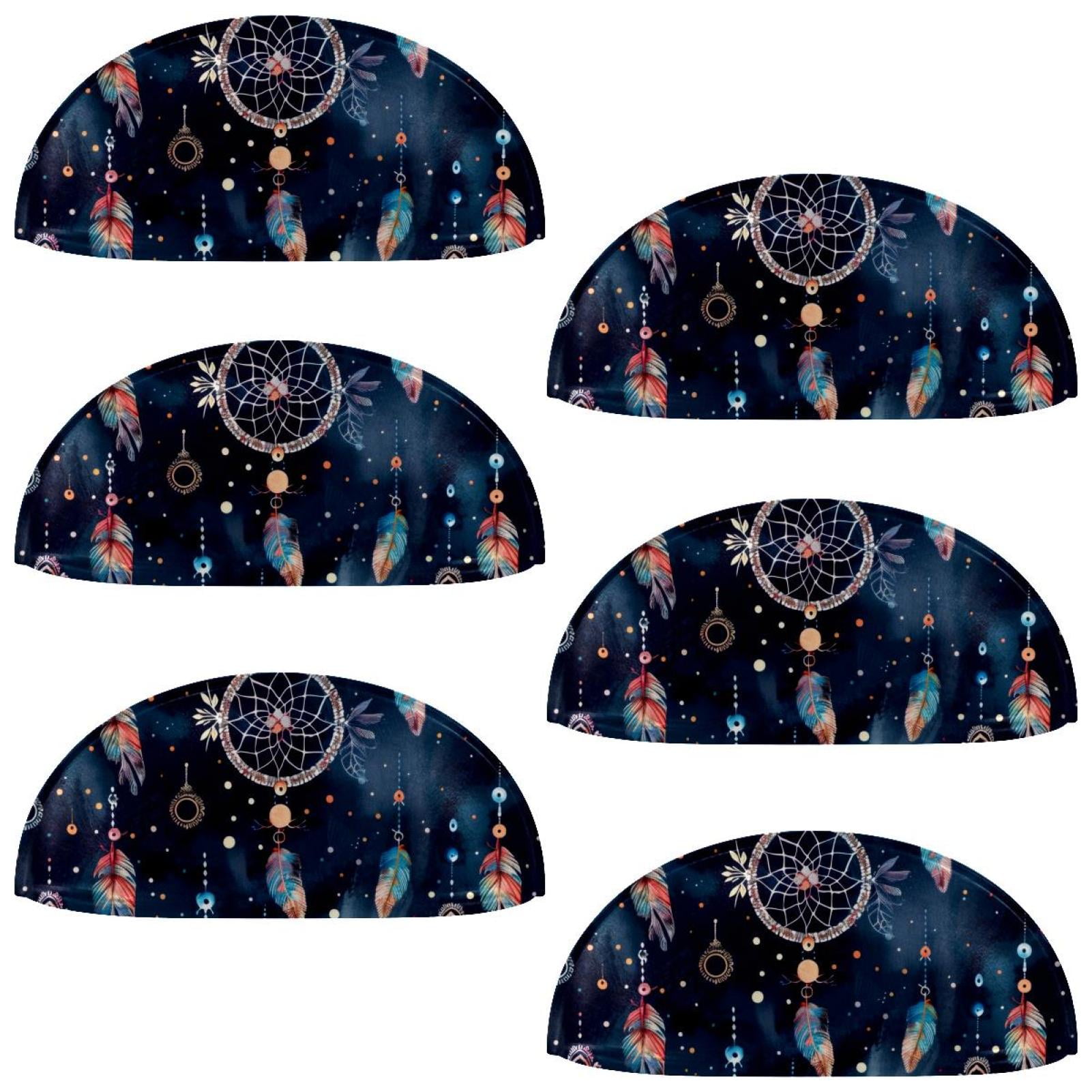 PhooArto 6 Pcs Cup Drawer Pulls, Dreamcatcher Pattern Shell Shape ...