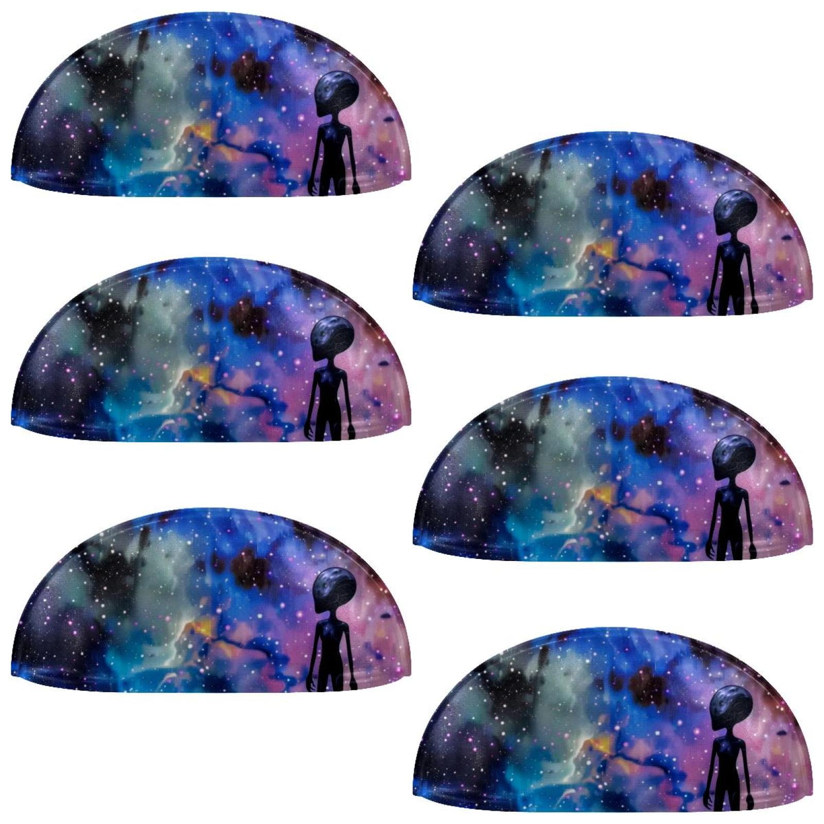 PhooArto 6 Pcs Cup Drawer Pulls, Galaxy and Alien Shell Shape Handles ...