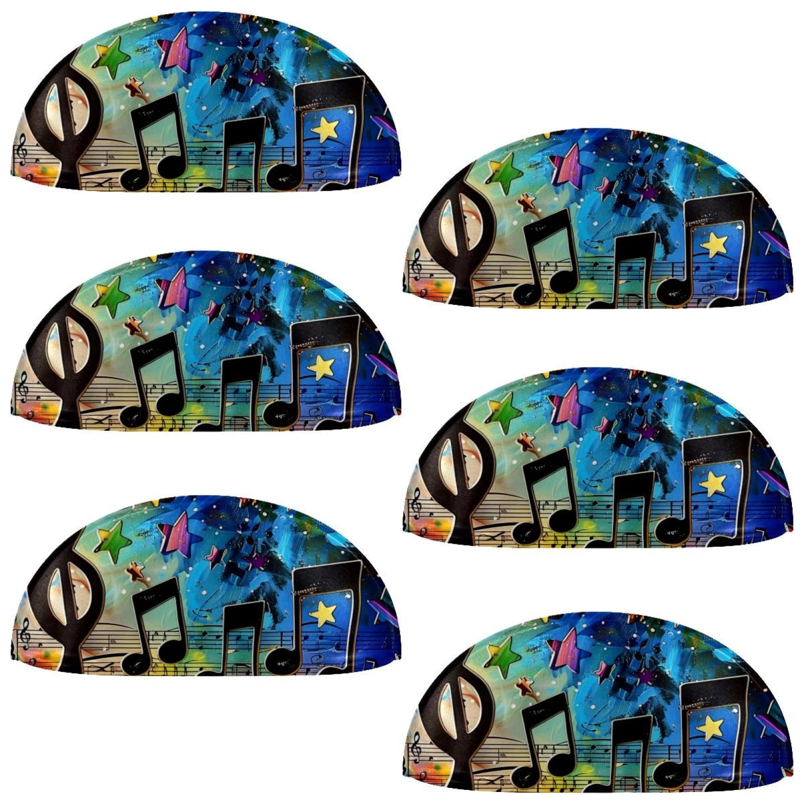 PhooArto 6 Pcs Cup Drawer Pulls, Stars Music Note Shell Shape Handles ...