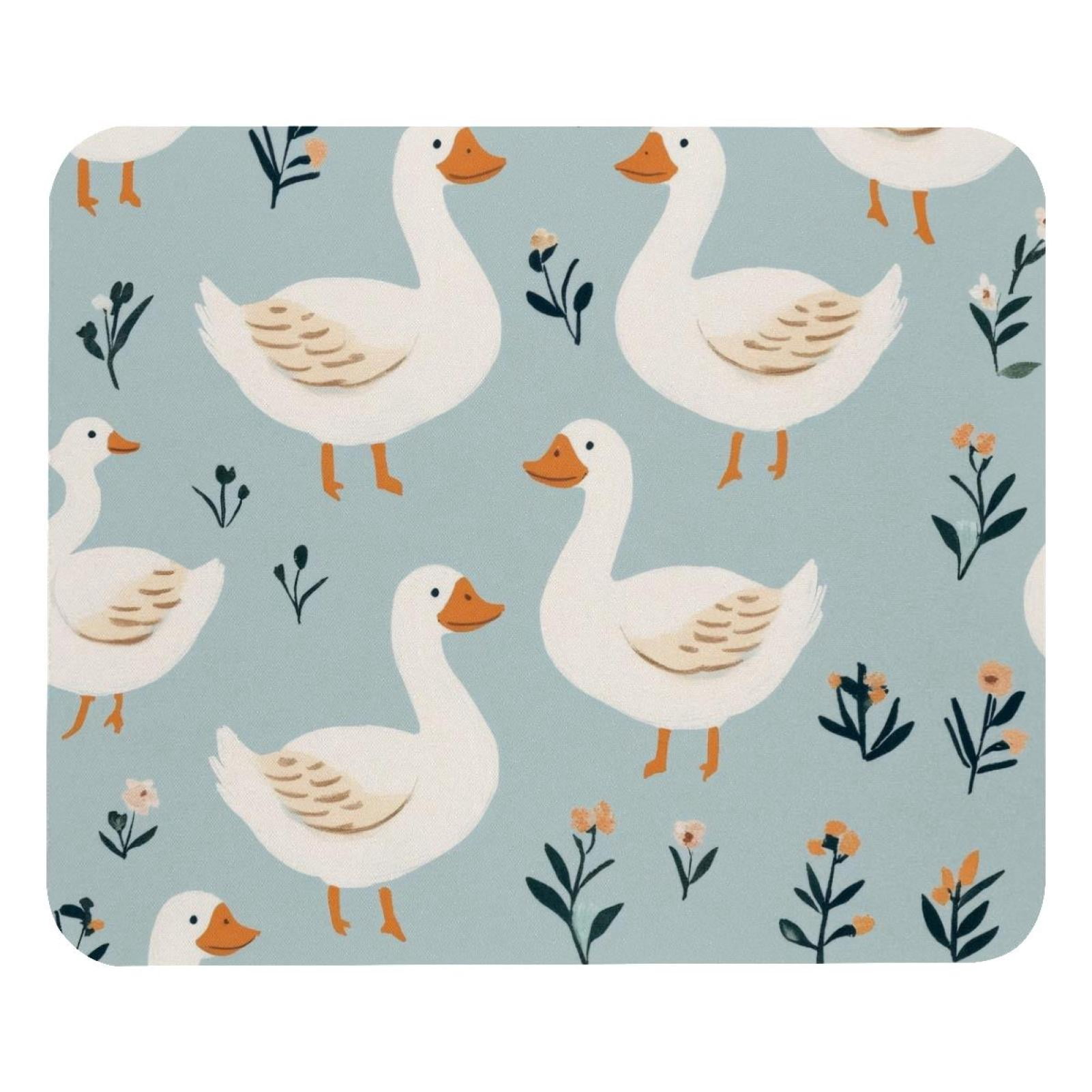 PhooArto Comfortable Mouse Pad Cute Gooses Patterns Desktop Mousepad ...