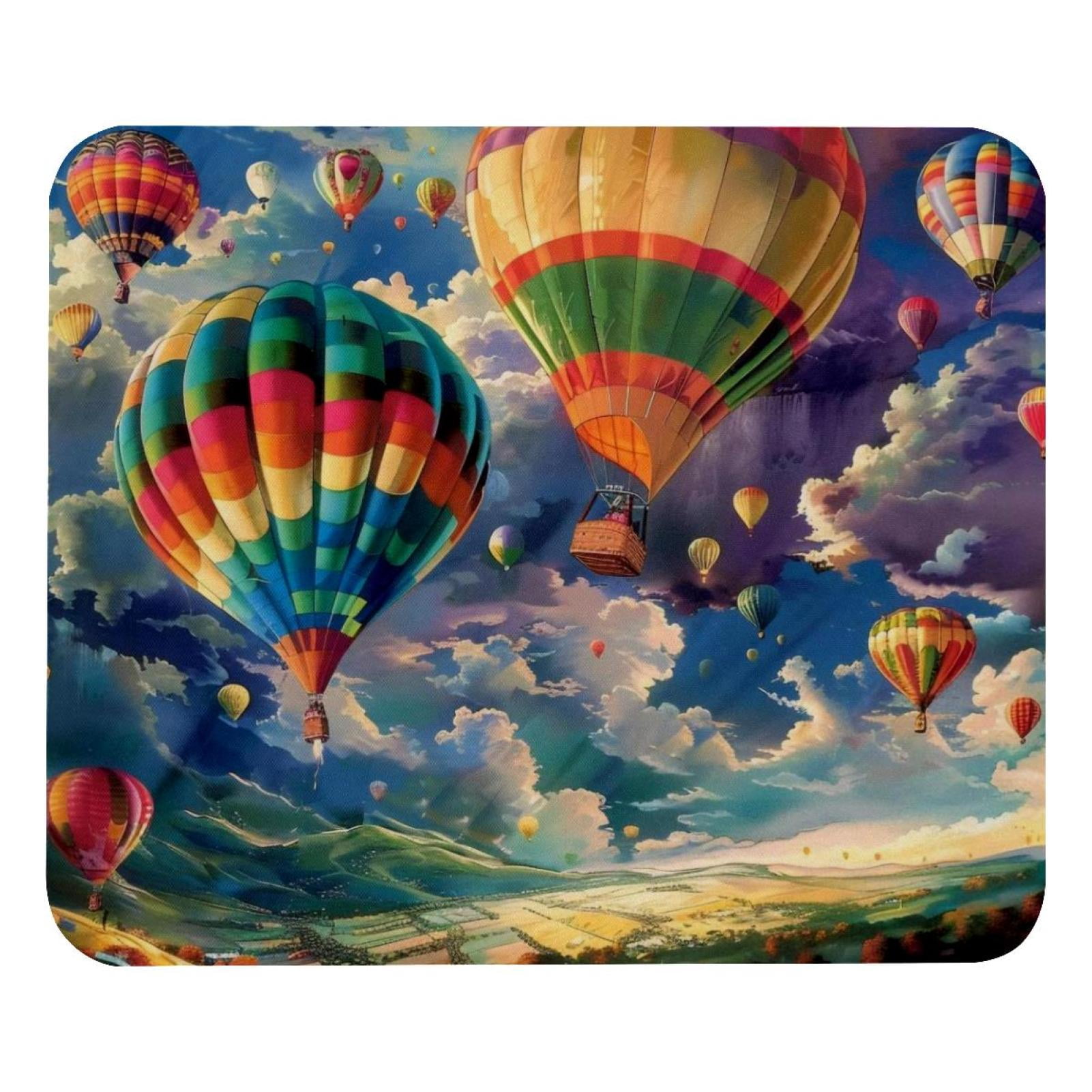 PhooArto Comfortable Mouse Pad Hoy Air Balloons Art Desktop Mousepad ...