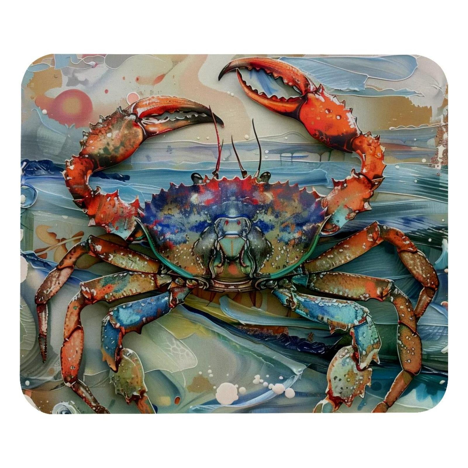 PhooArto Comfortable Mouse Pad Ocean Crab Fish Desktop Mousepad , 21 x ...