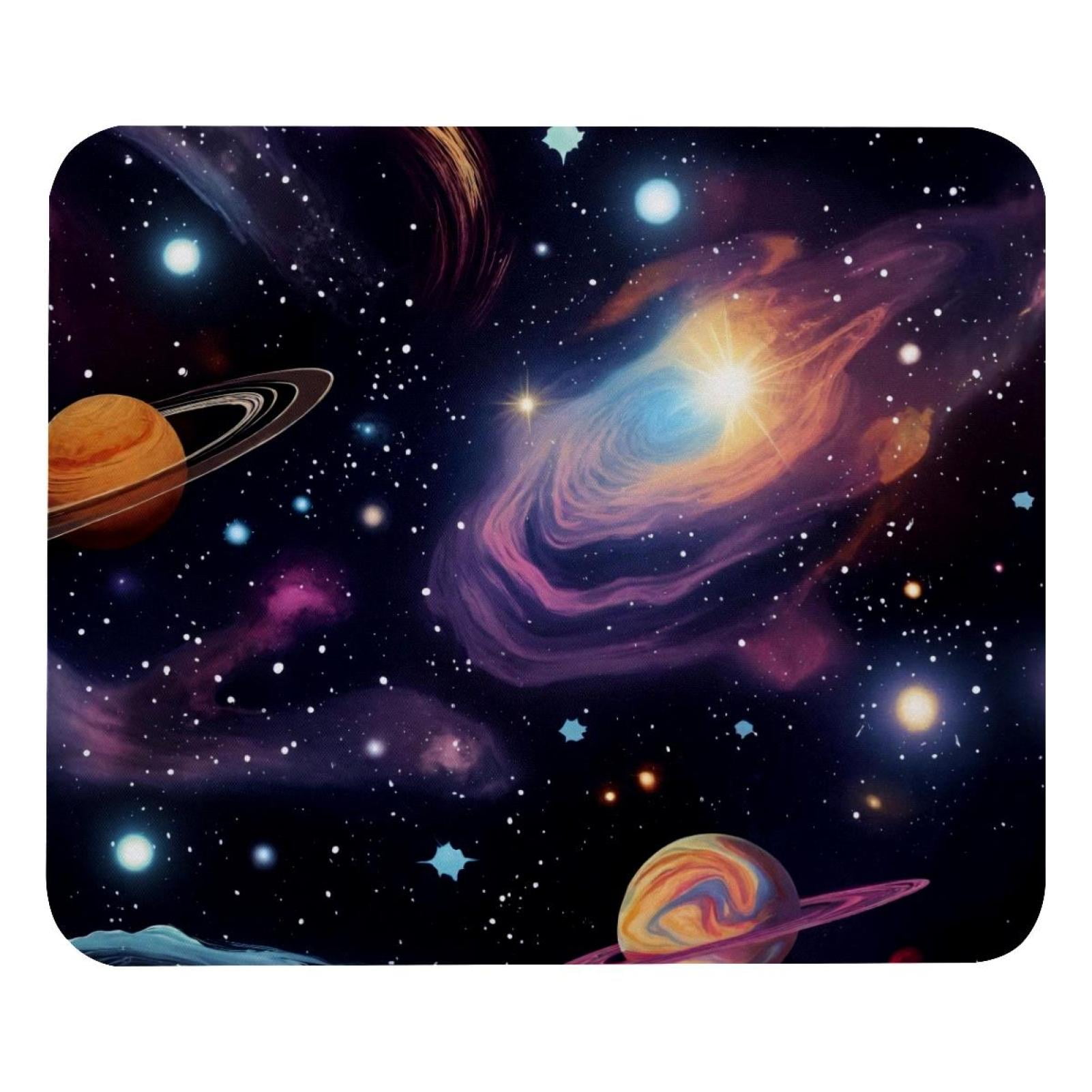 PhooArto Comfortable Mouse Pad Space Galaxy Cosmic Stars Desktop ...
