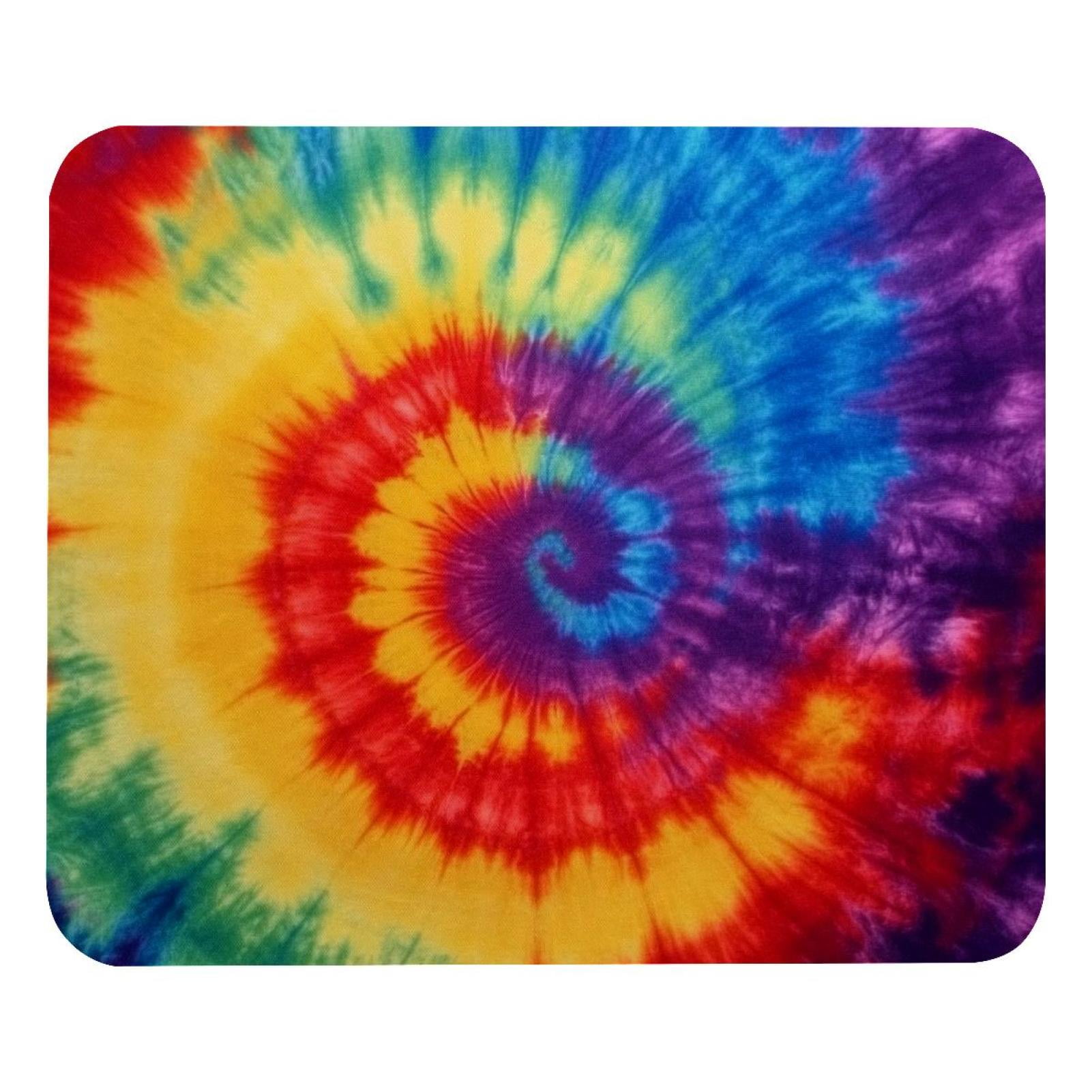 PhooArto Comfortable Mouse Pad Tie Dye Swirl Pattern Desktop Mousepad ...