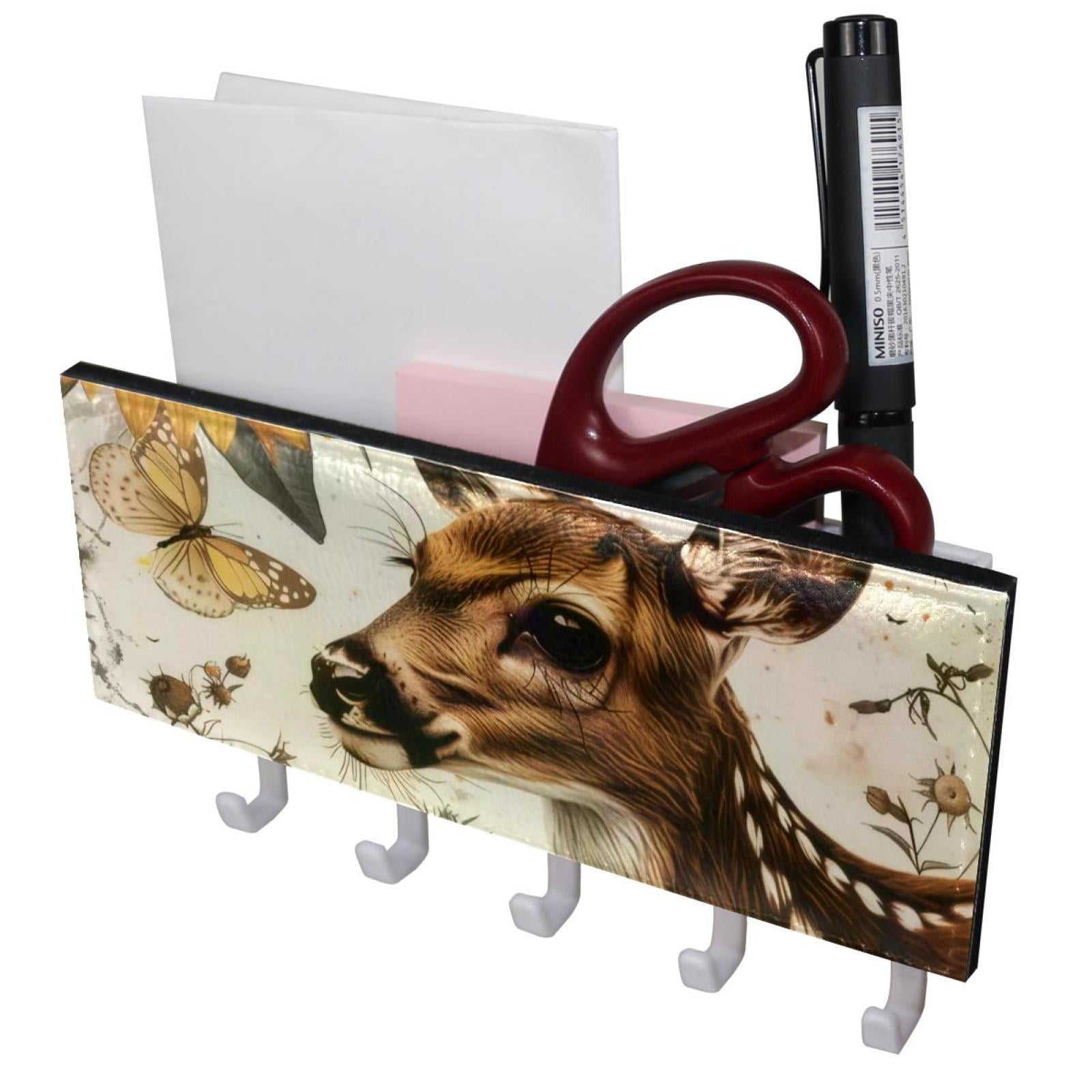 PhooArto Key Holder for Wall Decorative with 5 Key Hooks, Vintage ...