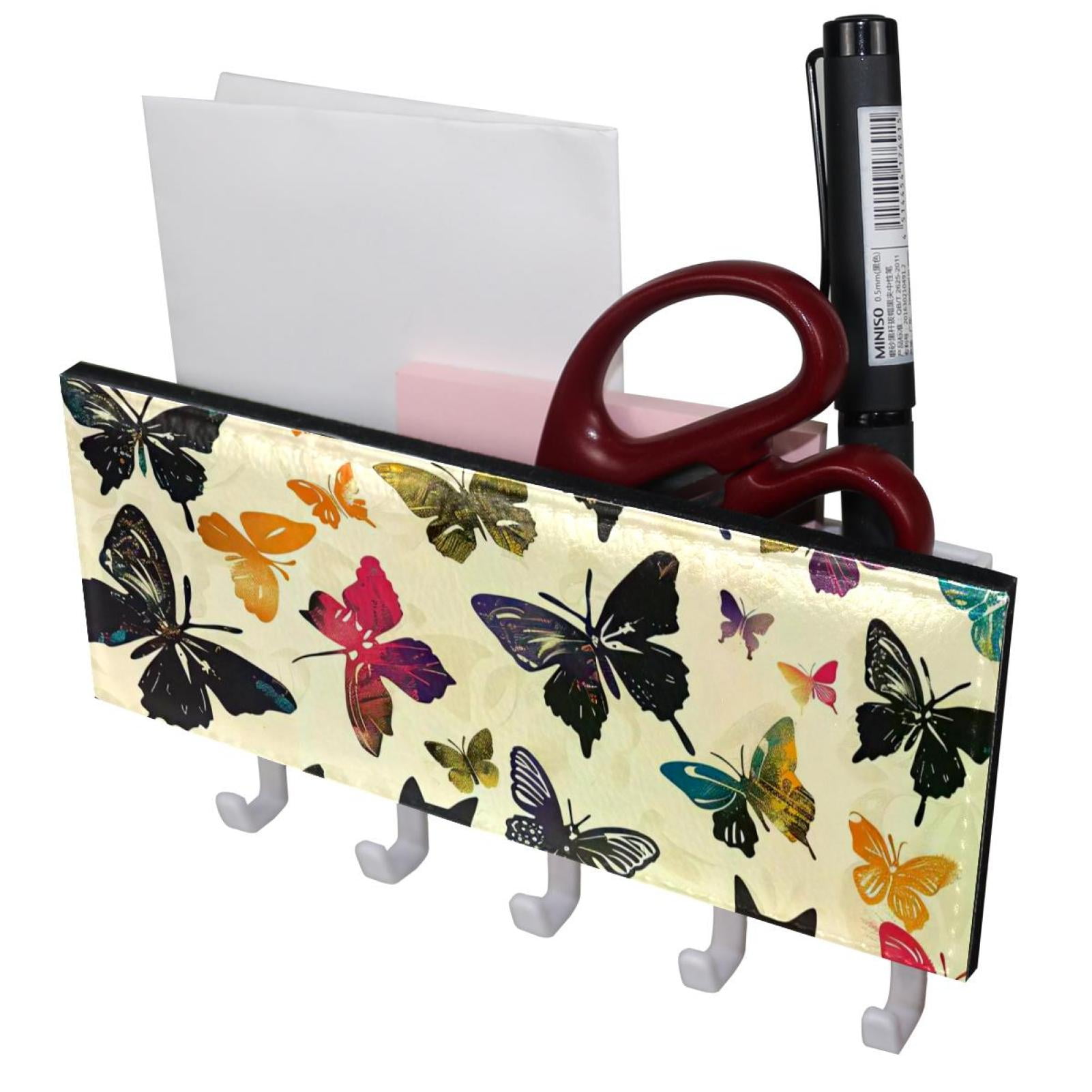 PhooArto Key Holder for Wall Decorative with 5 Key Hooks, Cats ...