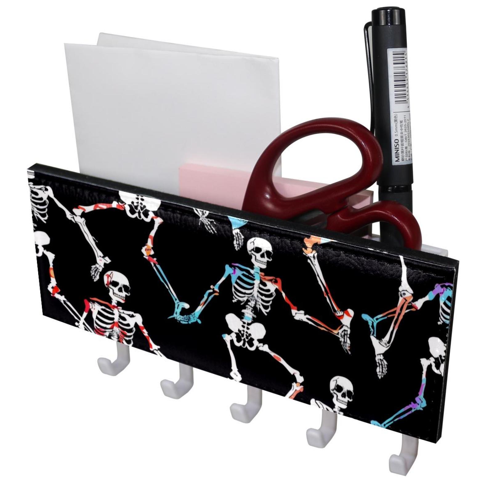 PhooArto Key Holder for Wall Decorative with 5 Key Hooks, Color Sport ...