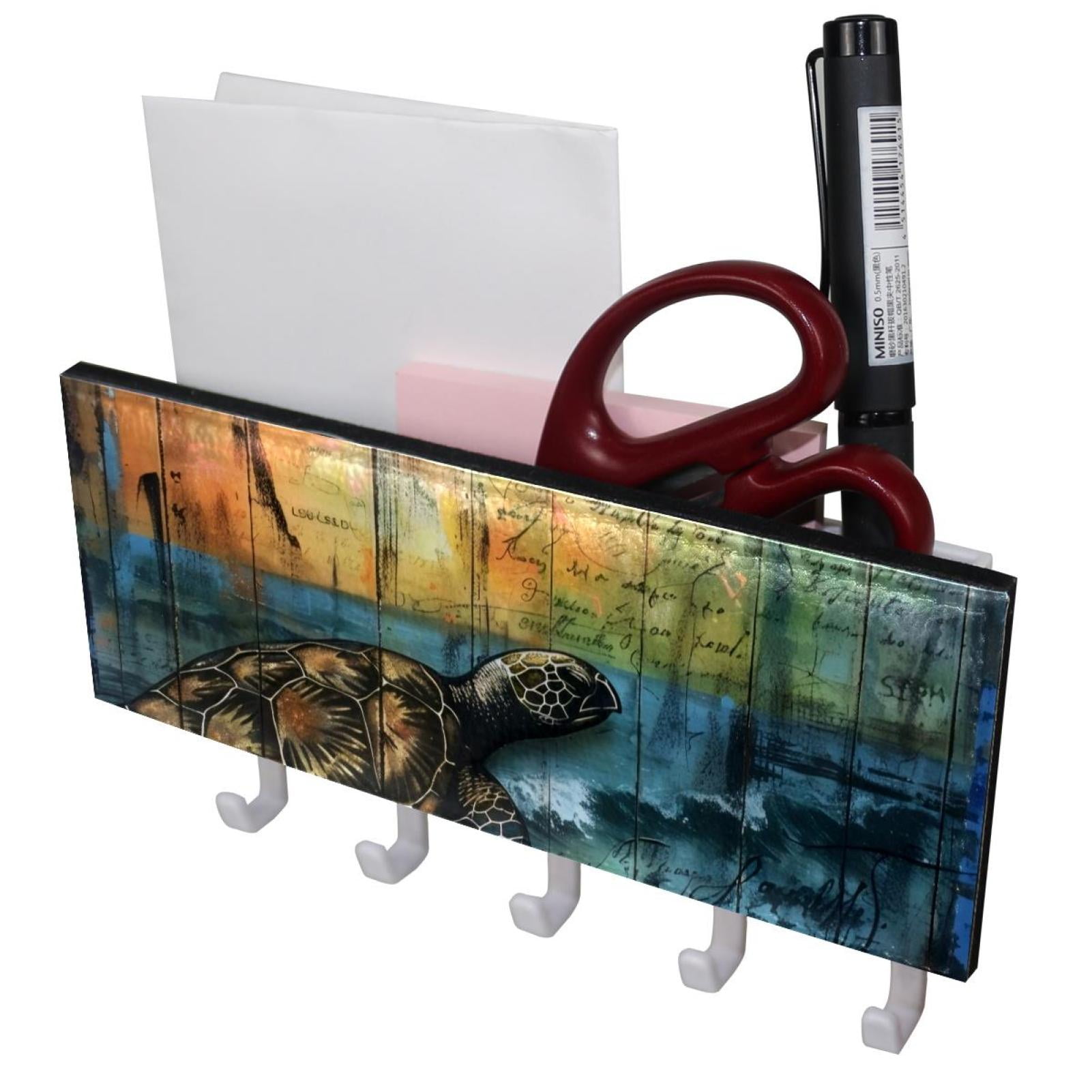 PhooArto Key Holder for Wall Decorative with 5 Key Hooks, Vintage ...