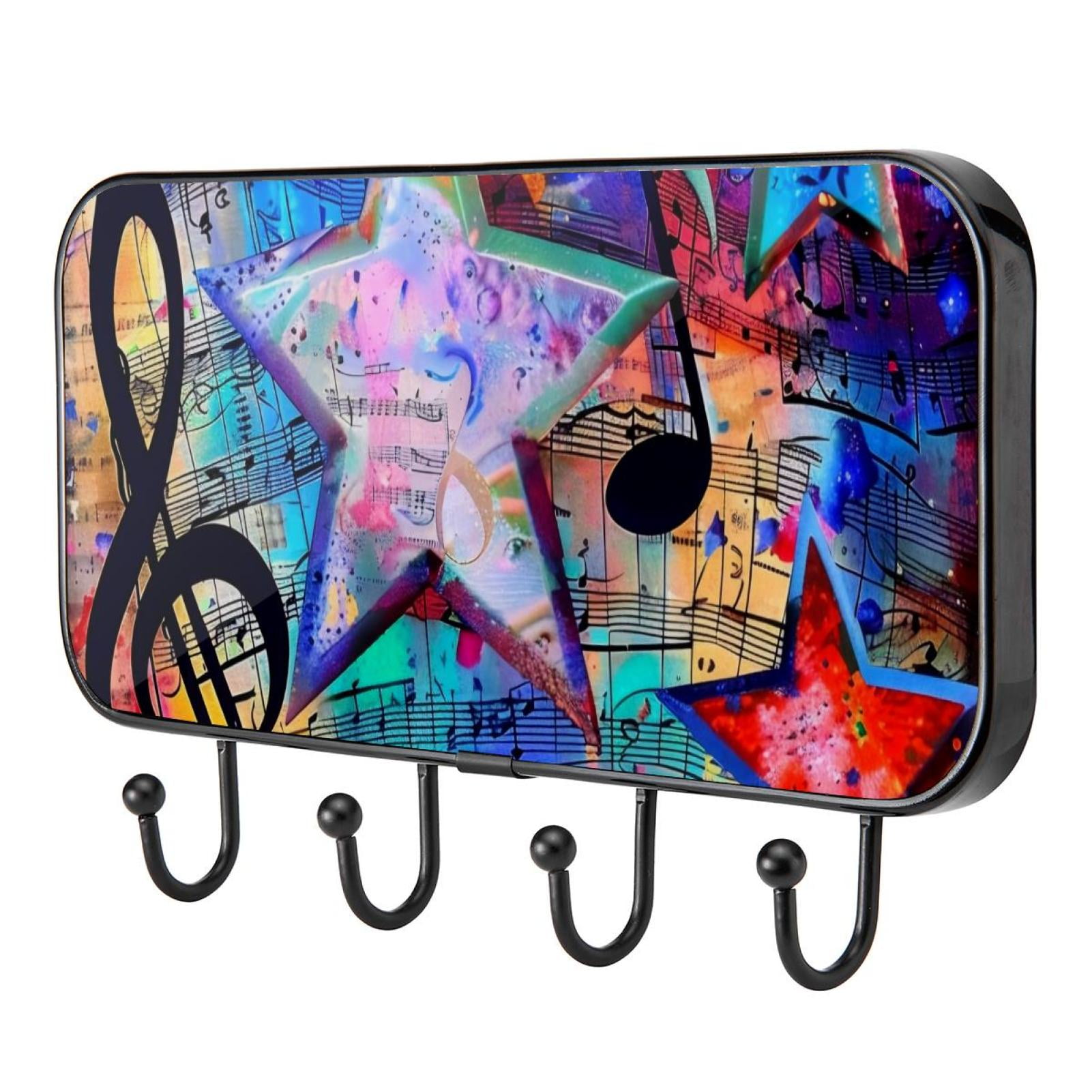 PhooArto Key Holder for Wall Self Adhesive for Wall No Damage Key Rack ...