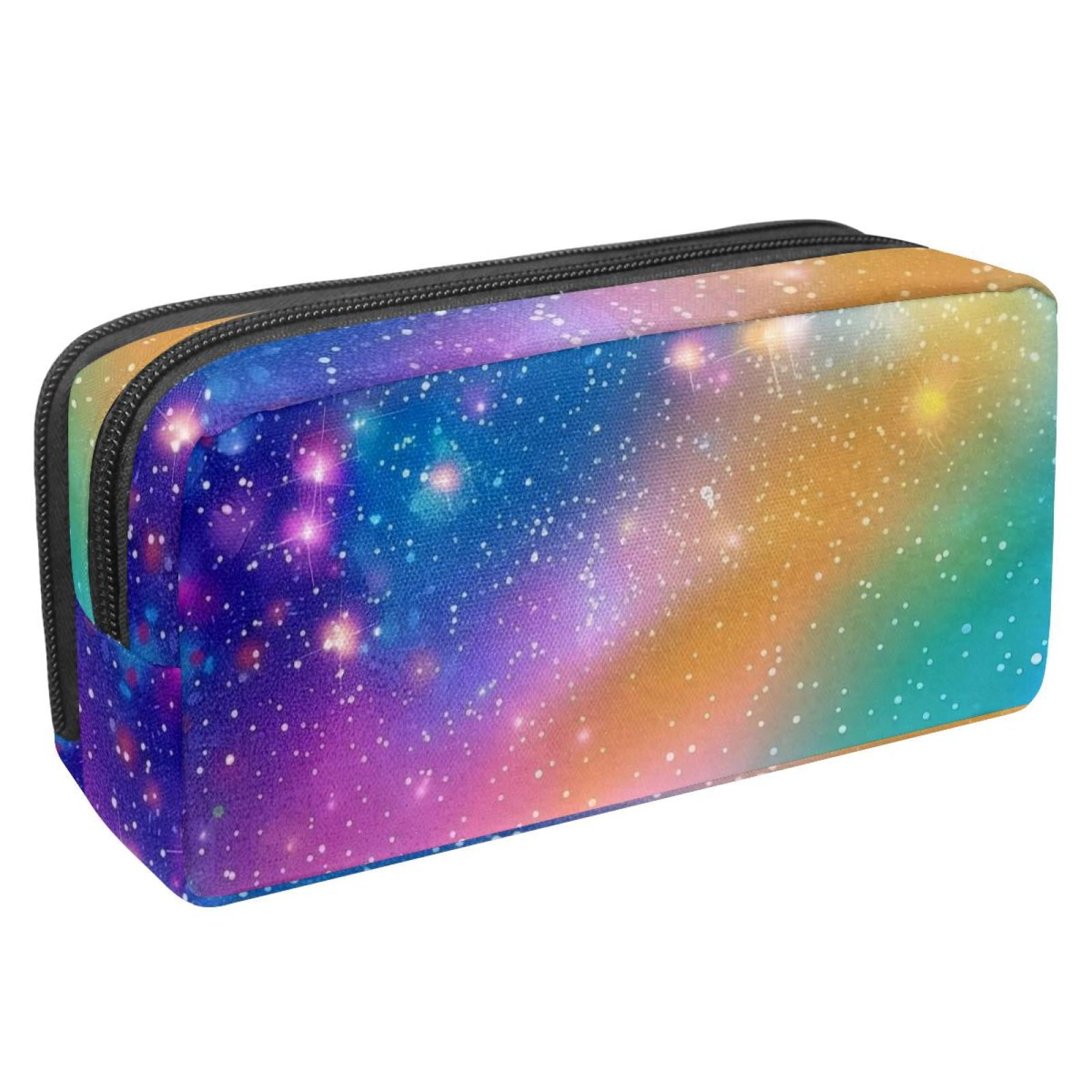 PhooArto Pencil Case, Rainbow Star Pattern Large Capacity Pencil Pouch ...