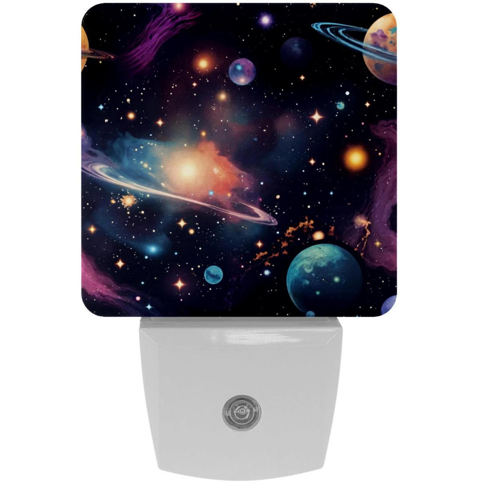 PhooArto Space Stars Universe Cosmic Plug in LED Night Light Auto ...