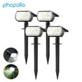 Phopollo Solar Lights Outdoor Waterproof IP65, 64 LED 3 Lighting Modes ...