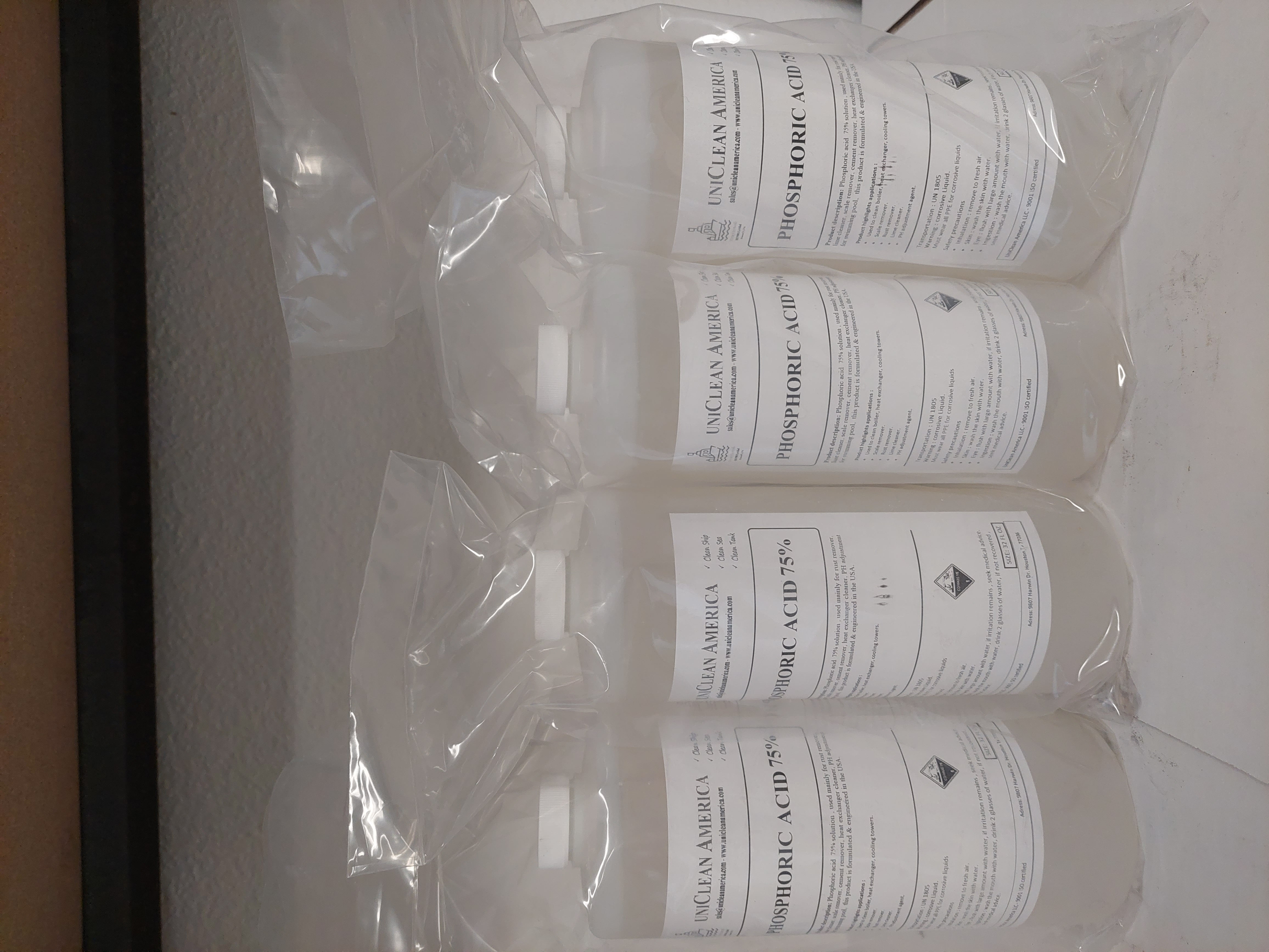 Phosphoric Acid 75% I H3PO4 75% solution I for all acid cleaning I Rust ...