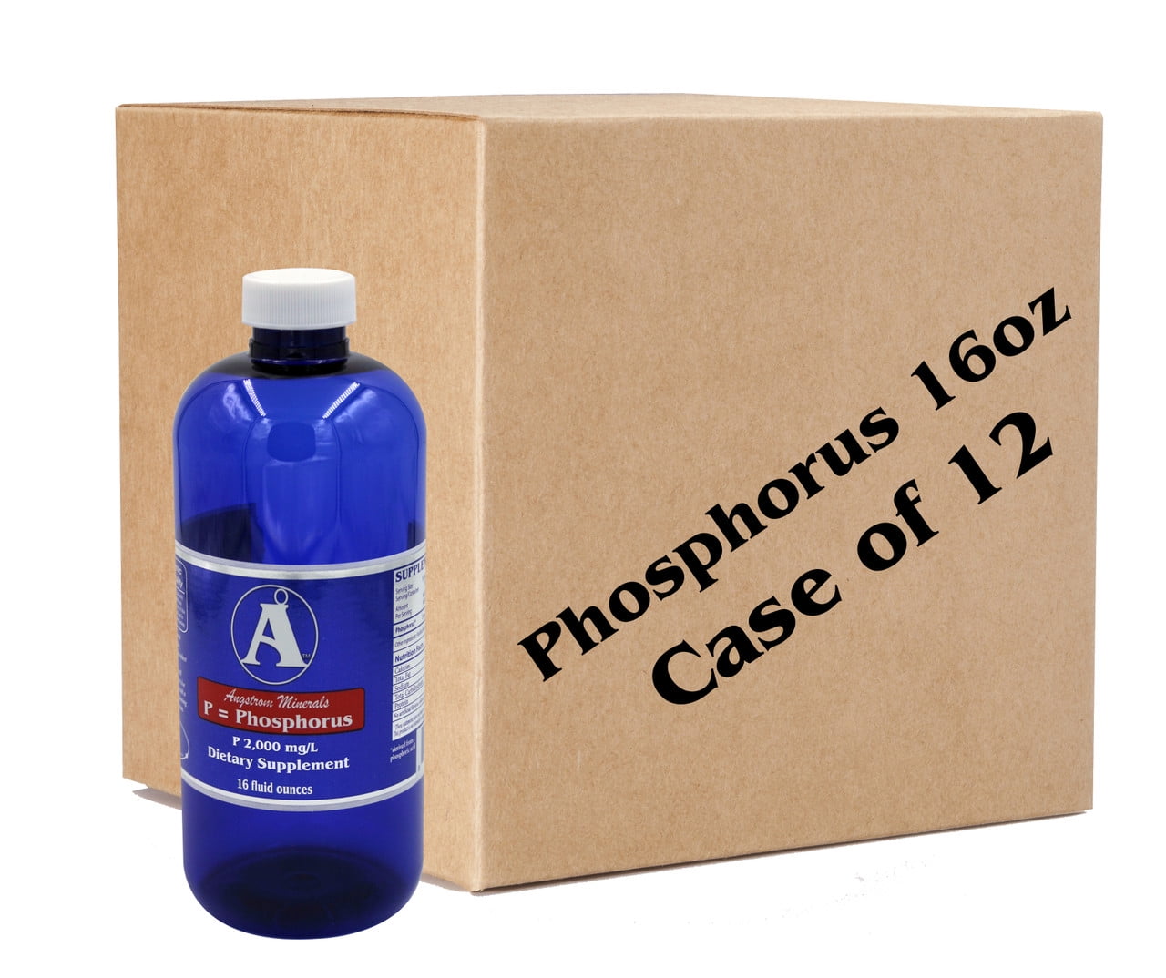Phosphorus 16 oz Case Lots - Angstrom Minerals - Walmart.com