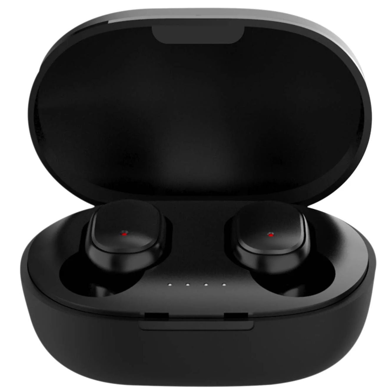 Photive True Wireless Bluetooth Mini Earbuds with Charging Case - Black ...