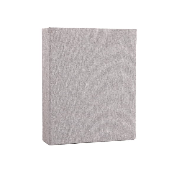 Photo Album 100 Pockets, Linen-textured Cover Photo Book with pocket ...