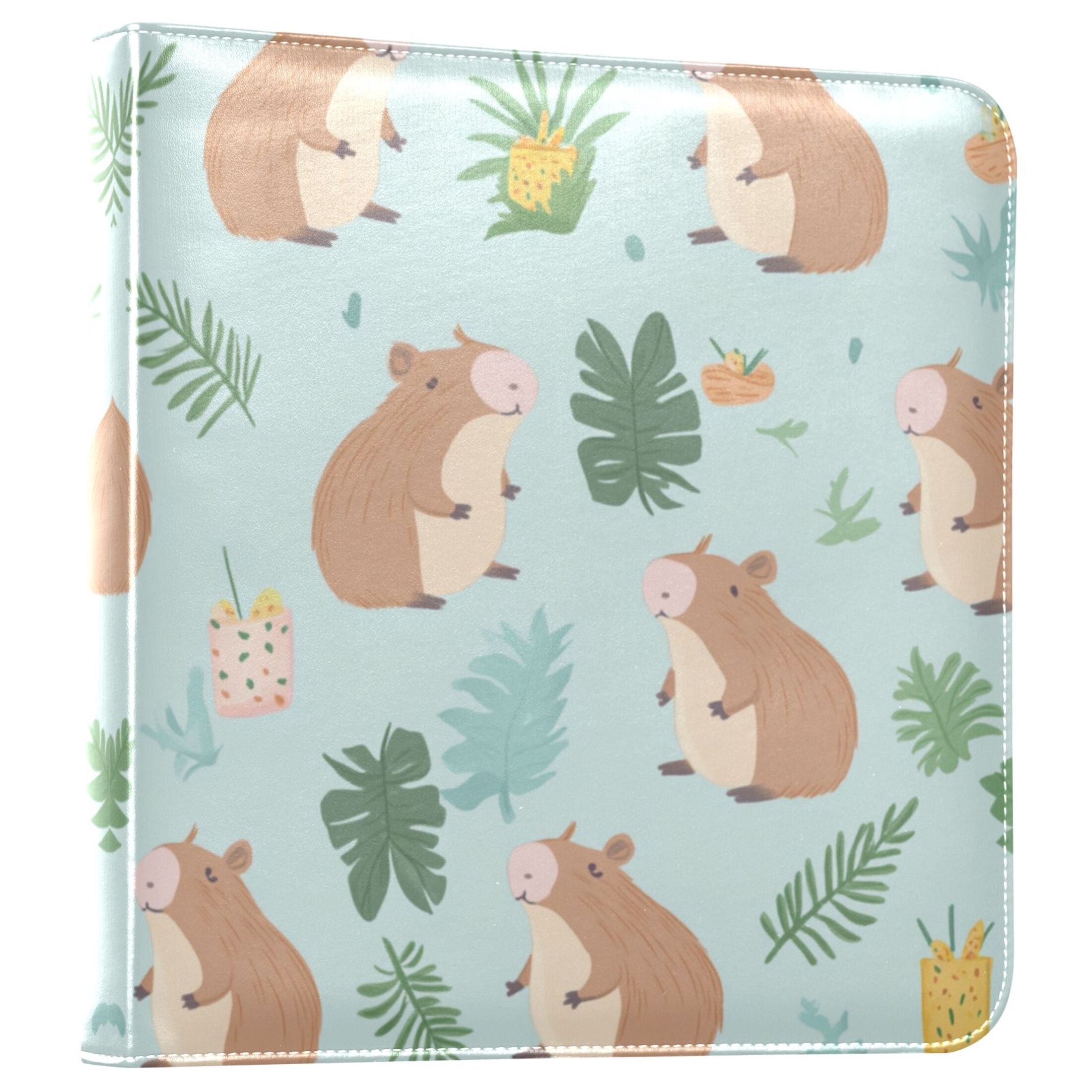 Photo Album 11.8x11.2 Inch Leather Cover Photo Book Scrapbooking Albums ...