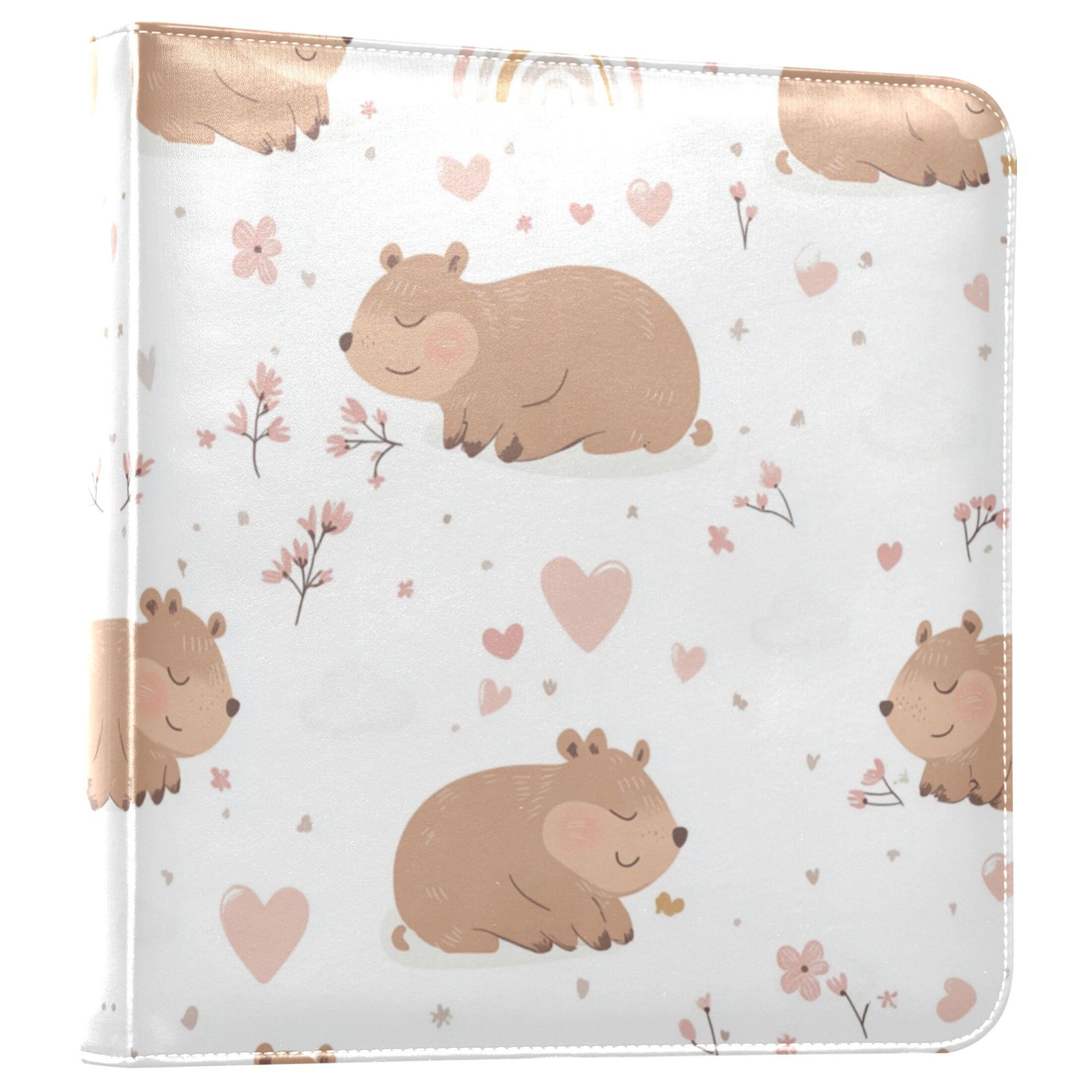 Photo Album 11.8x11.2 Inch Leather Cover Photo Book Scrapbooking Albums ...
