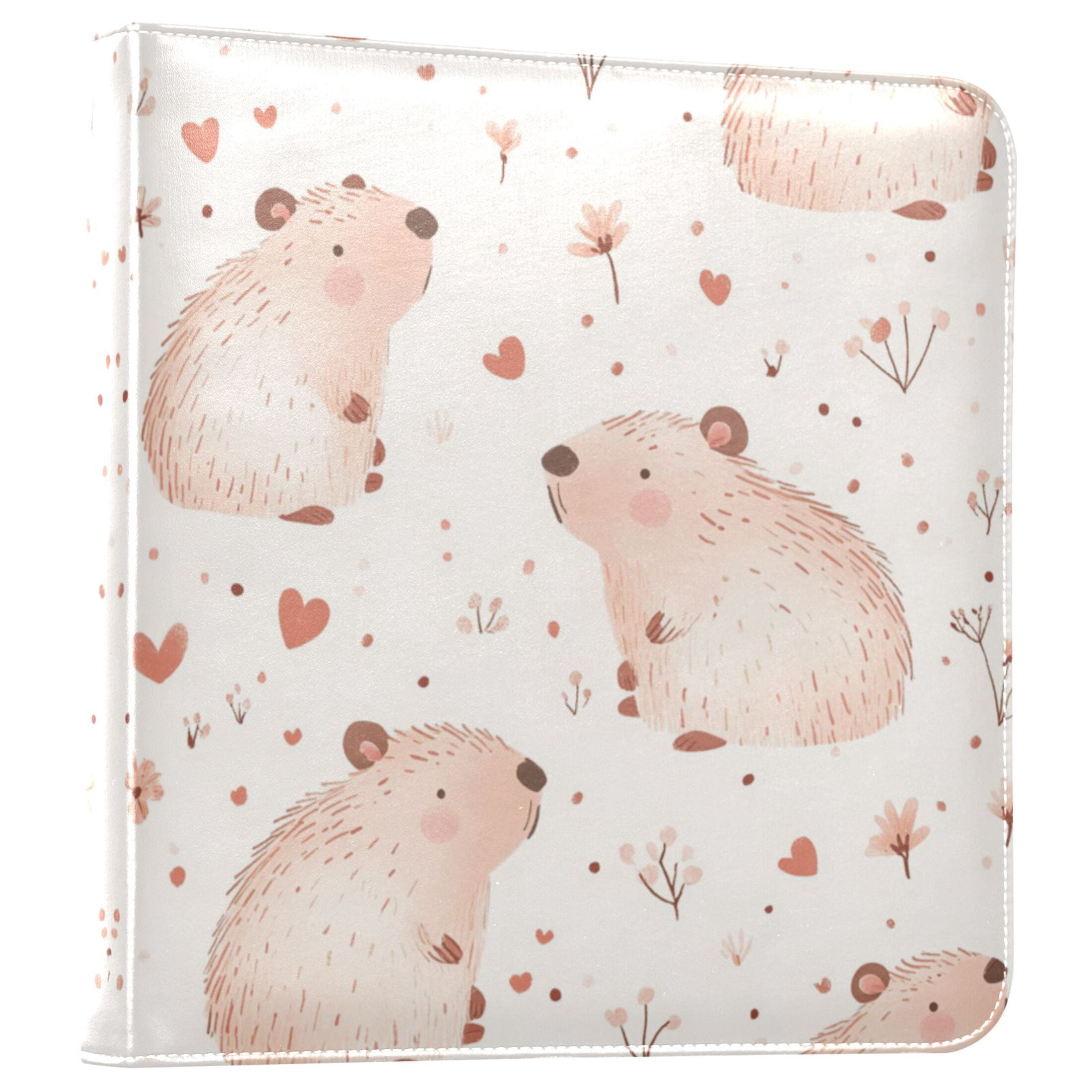 Photo Album 11.8x11.2 Inch Leather Cover Photo Book Scrapbooking Albums ...