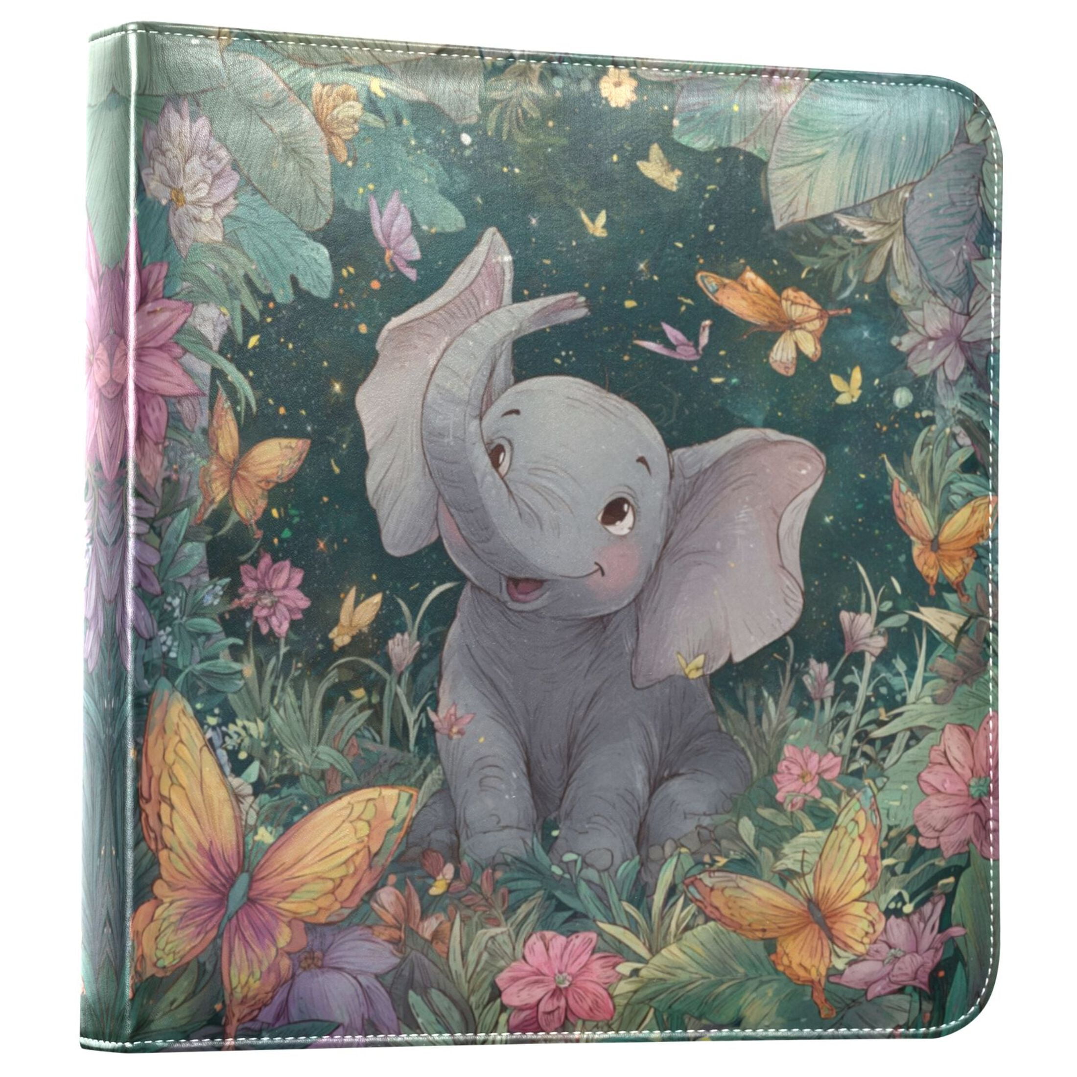 Photo Album 11.8x11.2 Inch Leather Cover Photo Book Scrapbooking Albums ...