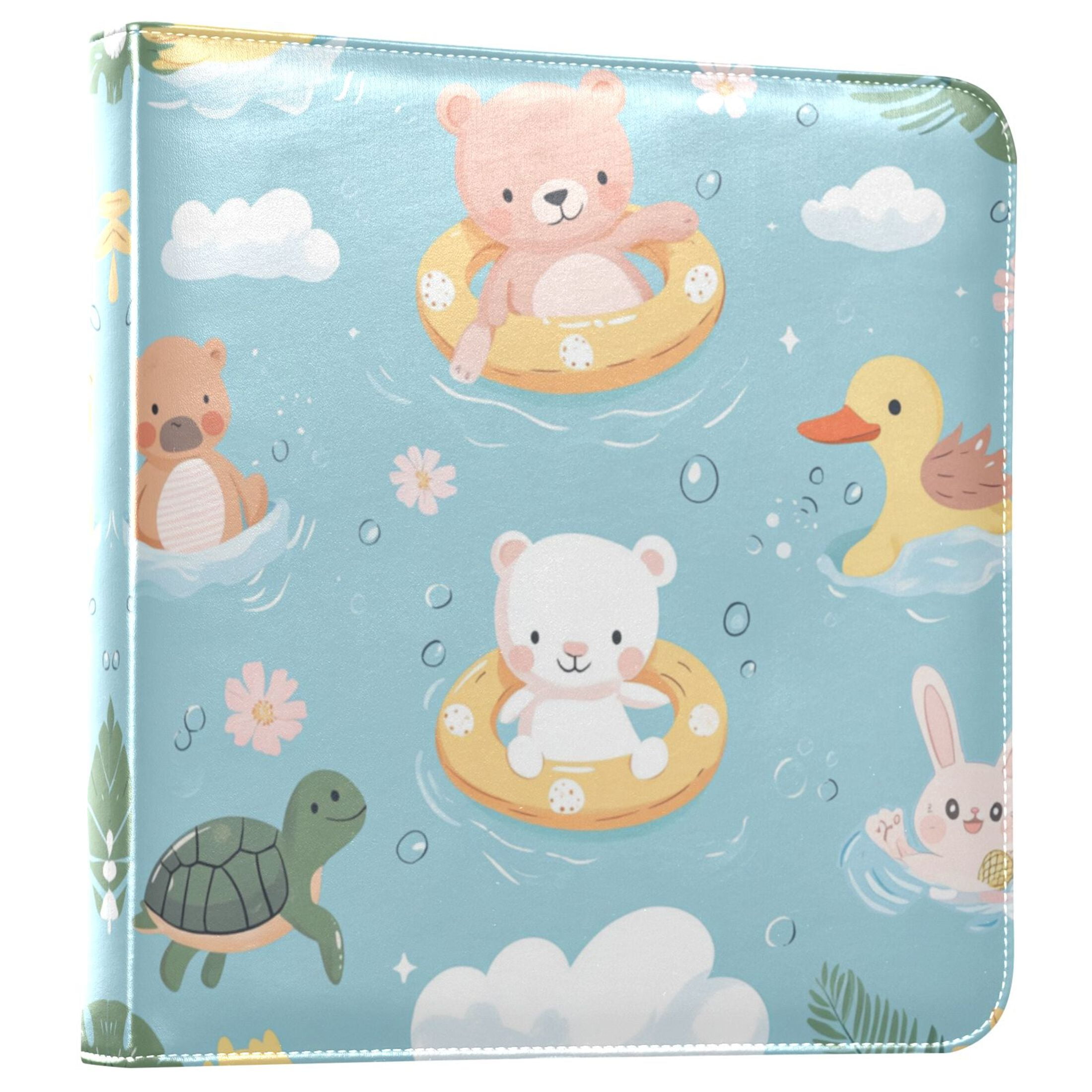 Photo Album 11.8x11.2 Inch Leather Cover Photo Book Scrapbooking Albums ...