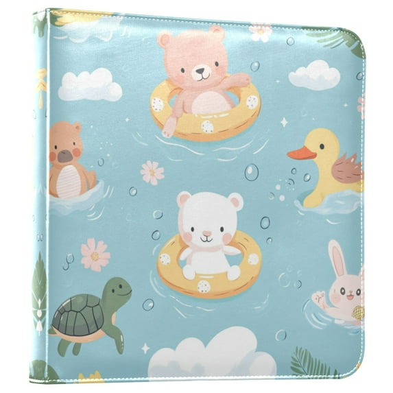 Photo Album 11.8x11.2 Inch Leather Cover Photo Book Scrapbooking Albums ...